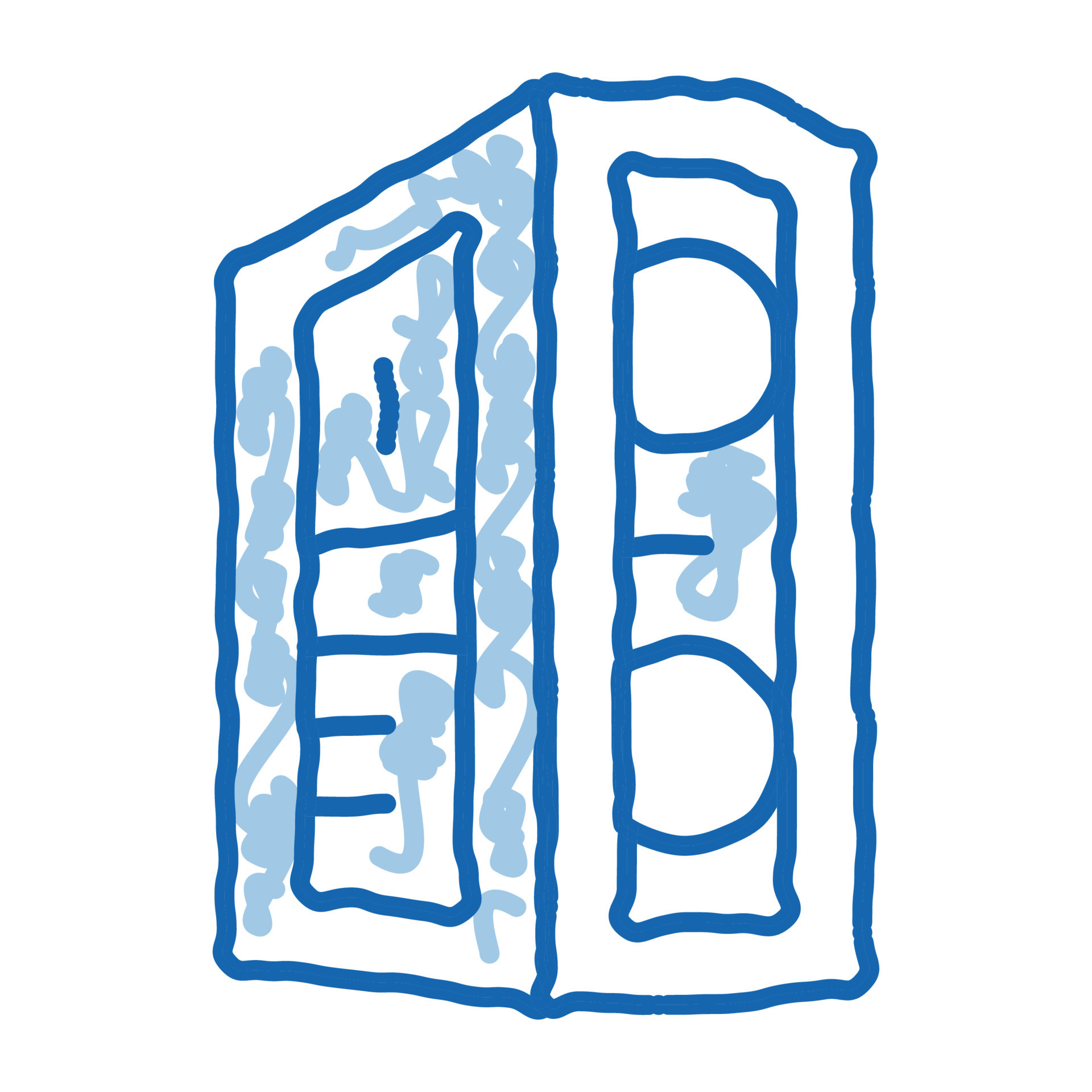 system unit computer doodle icon hand drawn illustration 17796640 ...