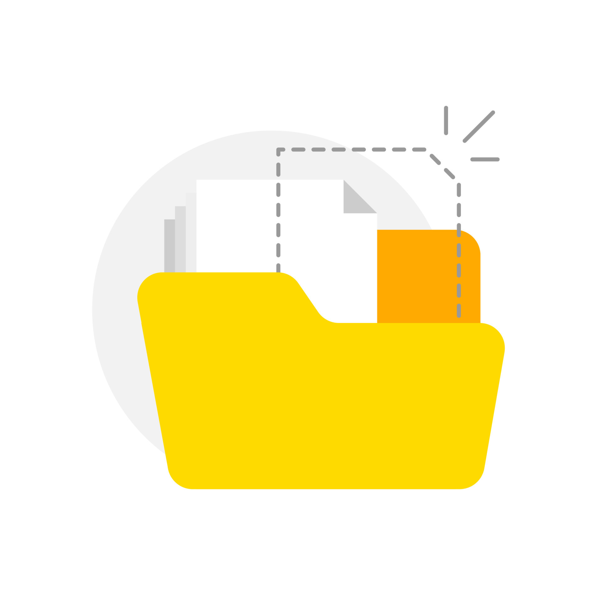 incomplete document file concept illustration flat design vector eps10 ...