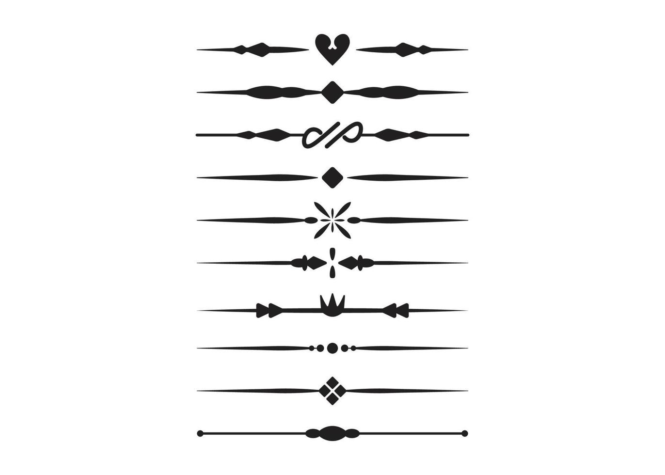 Decorative Line Ornament Element Vector 17801215 Vector Art At Vecteezy