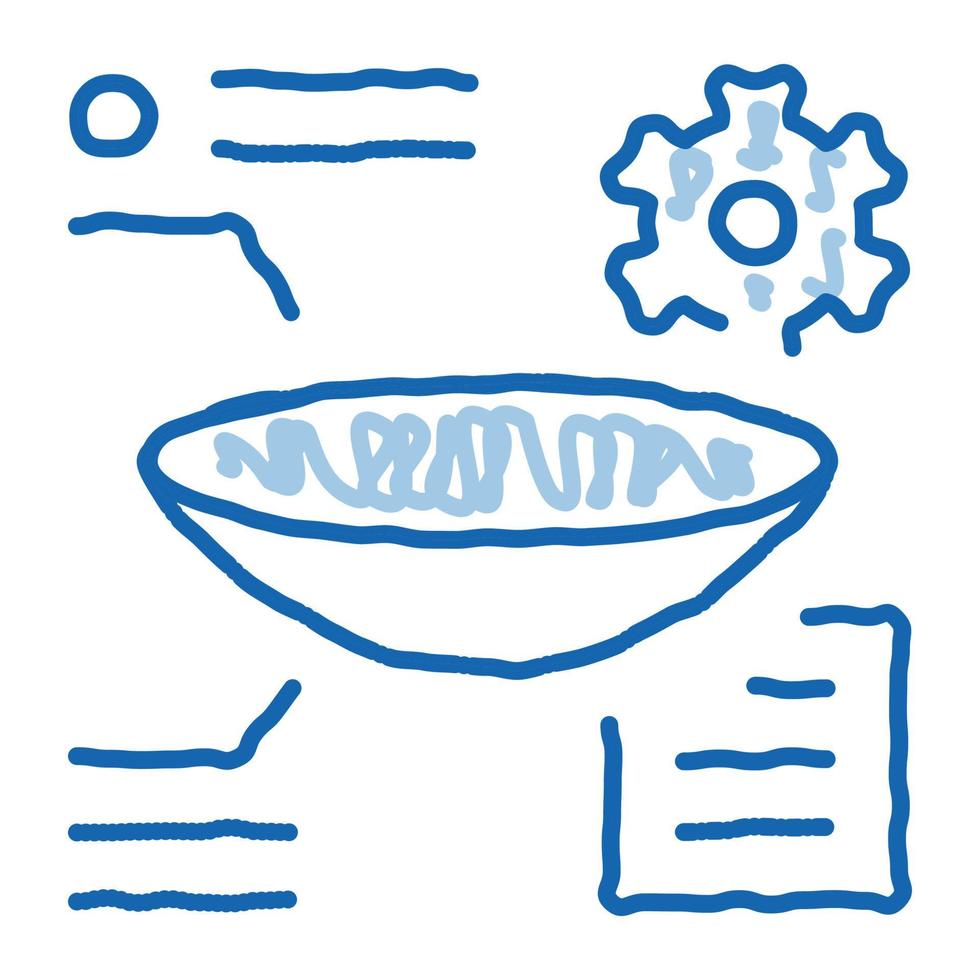 Parsing Lens Research Doodle Icon Hand Drawn Illustration 17801994 Vector Art At Vecteezy