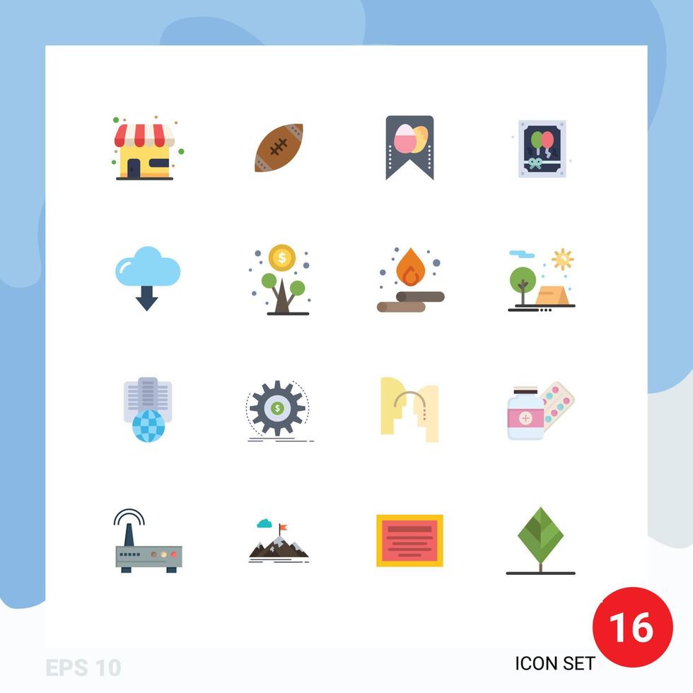 16 Universal Flat Colors Set For Web And Mobile Applications Arrow Party Rugby Night T