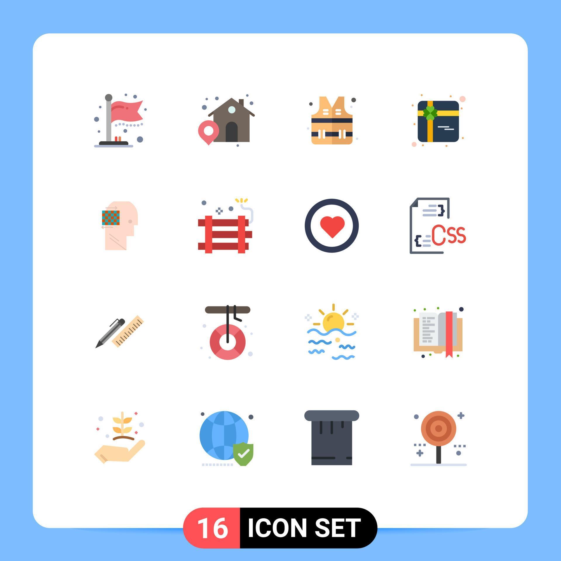 16 Universal Flat Colors Set For Web And Mobile Applications Dynamite Business Park Success User