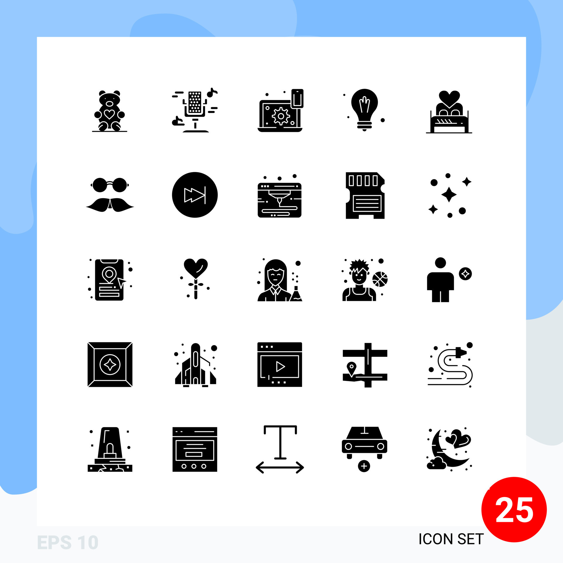 25 Creative Icons Modern Signs and Symbols of love science configure ... 25 Creative Icons Modern Signs and Symbols of love science configure ...