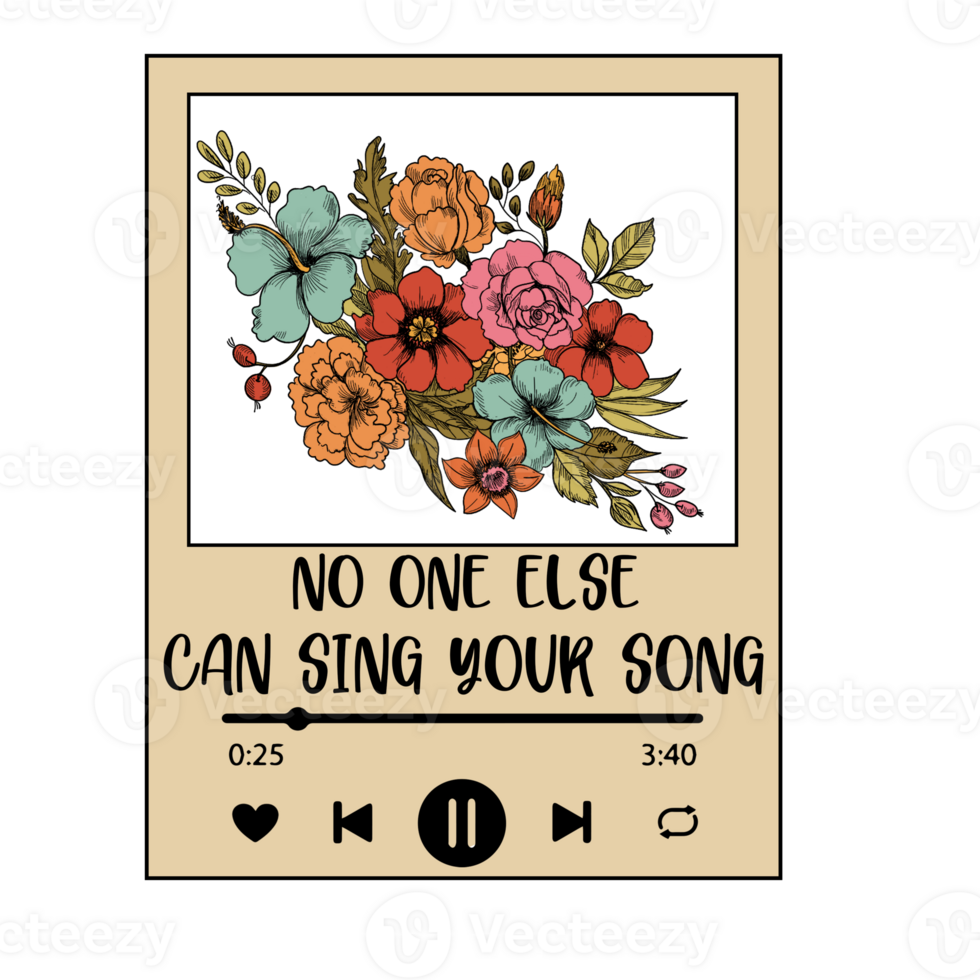 Free Retro Mental Health Flowers Design T Shirts 17880600 Png With