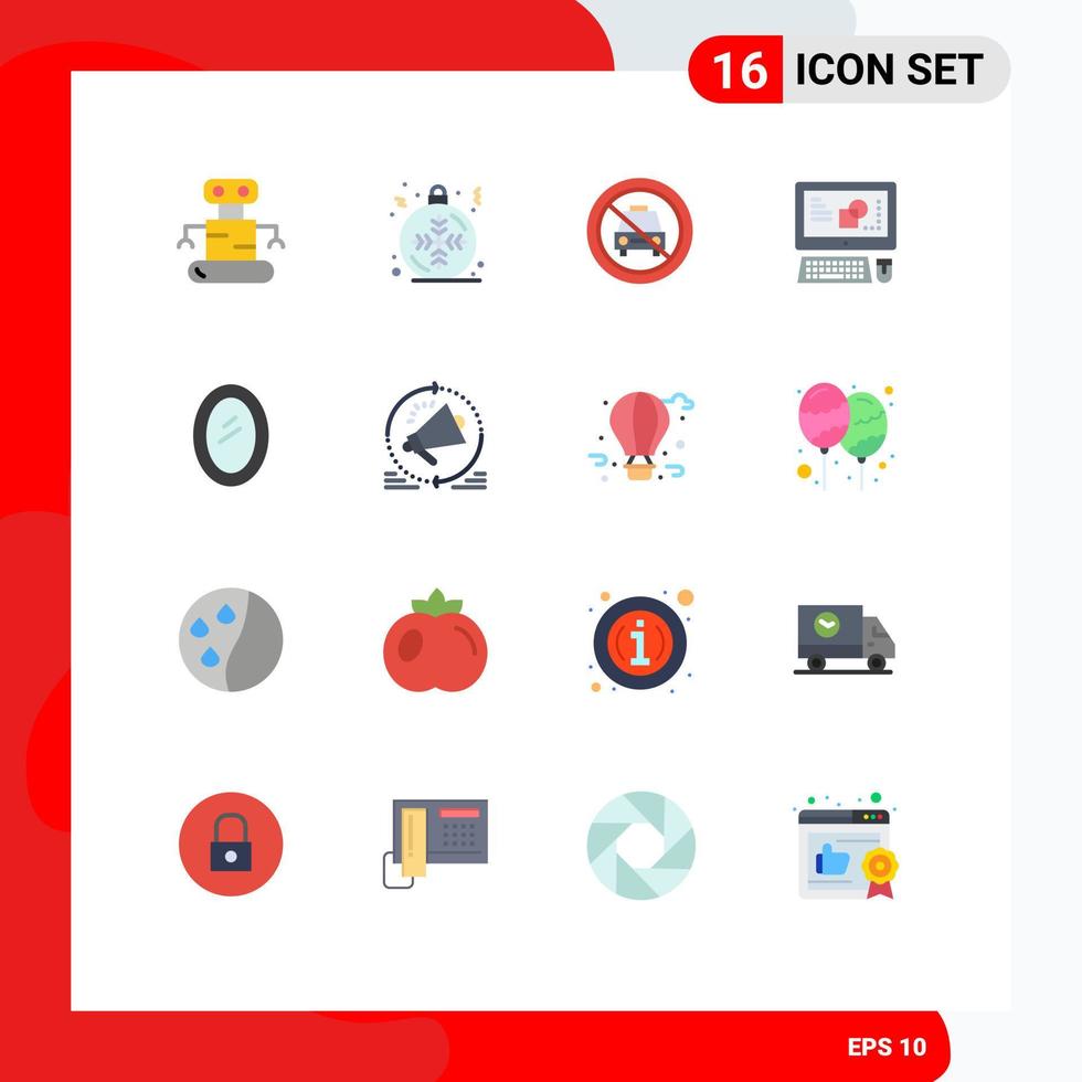 16 Universal Flat Colors Set For Web And Mobile Applications Furniture Process Disabled Creative
