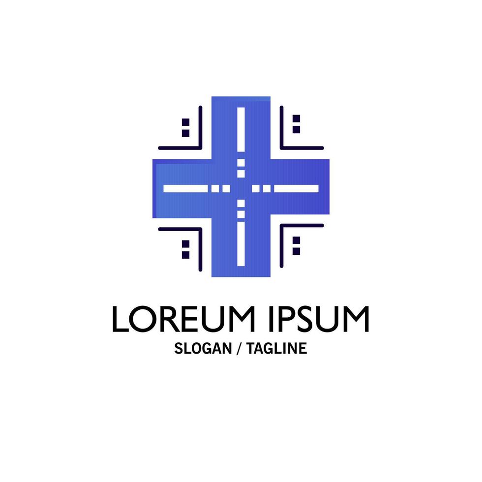 Computing Database Datacenter Mainframe Server Business Logo Template
