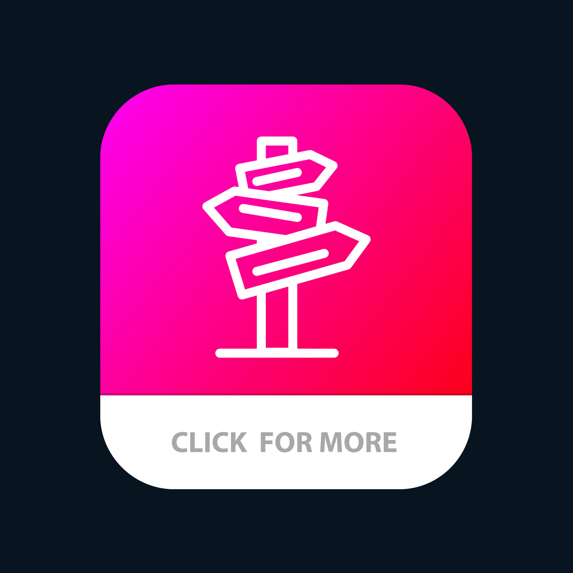 Direction Hotel Motel Room Mobile App Button Android And Ios Line Version 17964936 Vector Art At