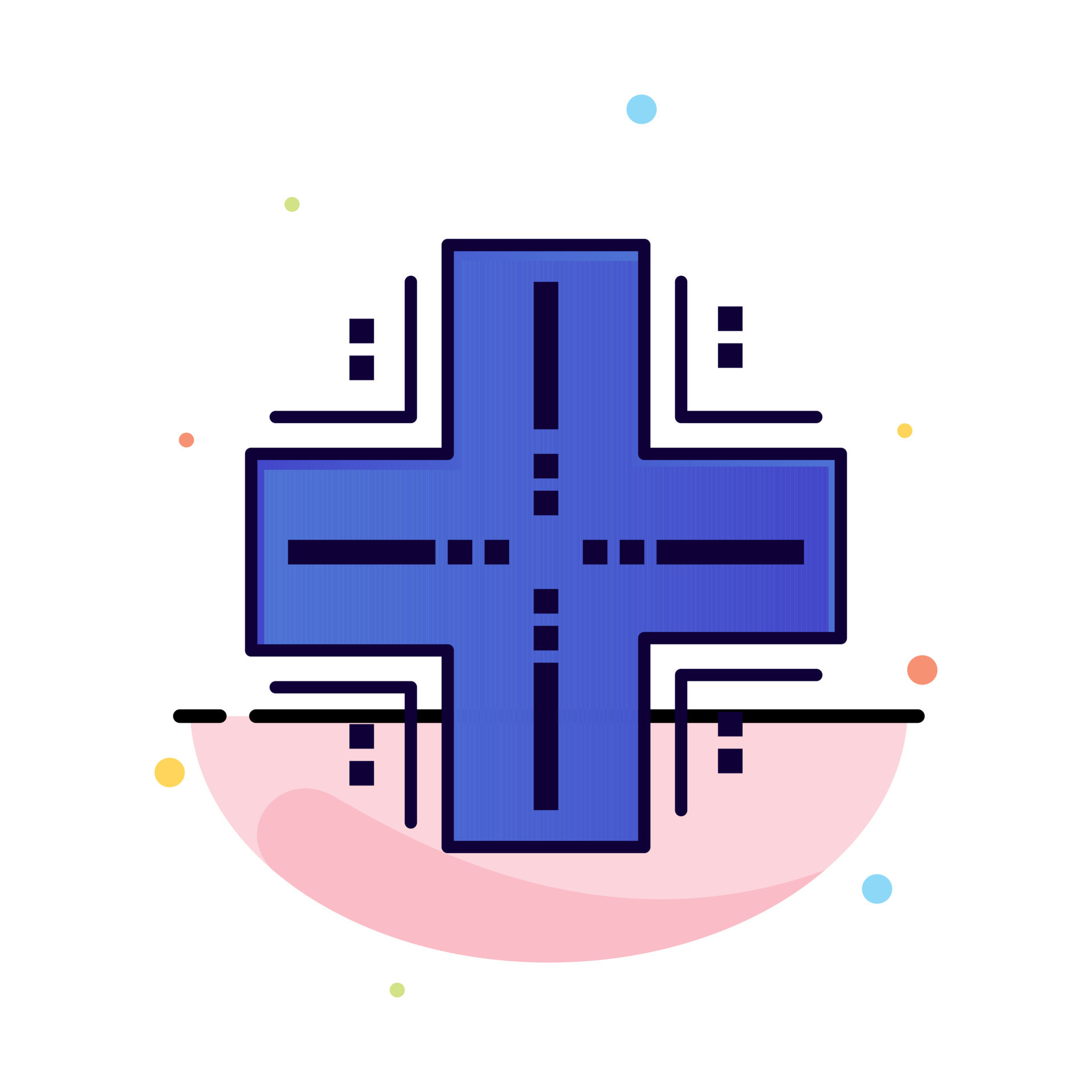 Computing Database Datacenter Mainframe Server Abstract Flat Color Icon Template 17966998 Vector