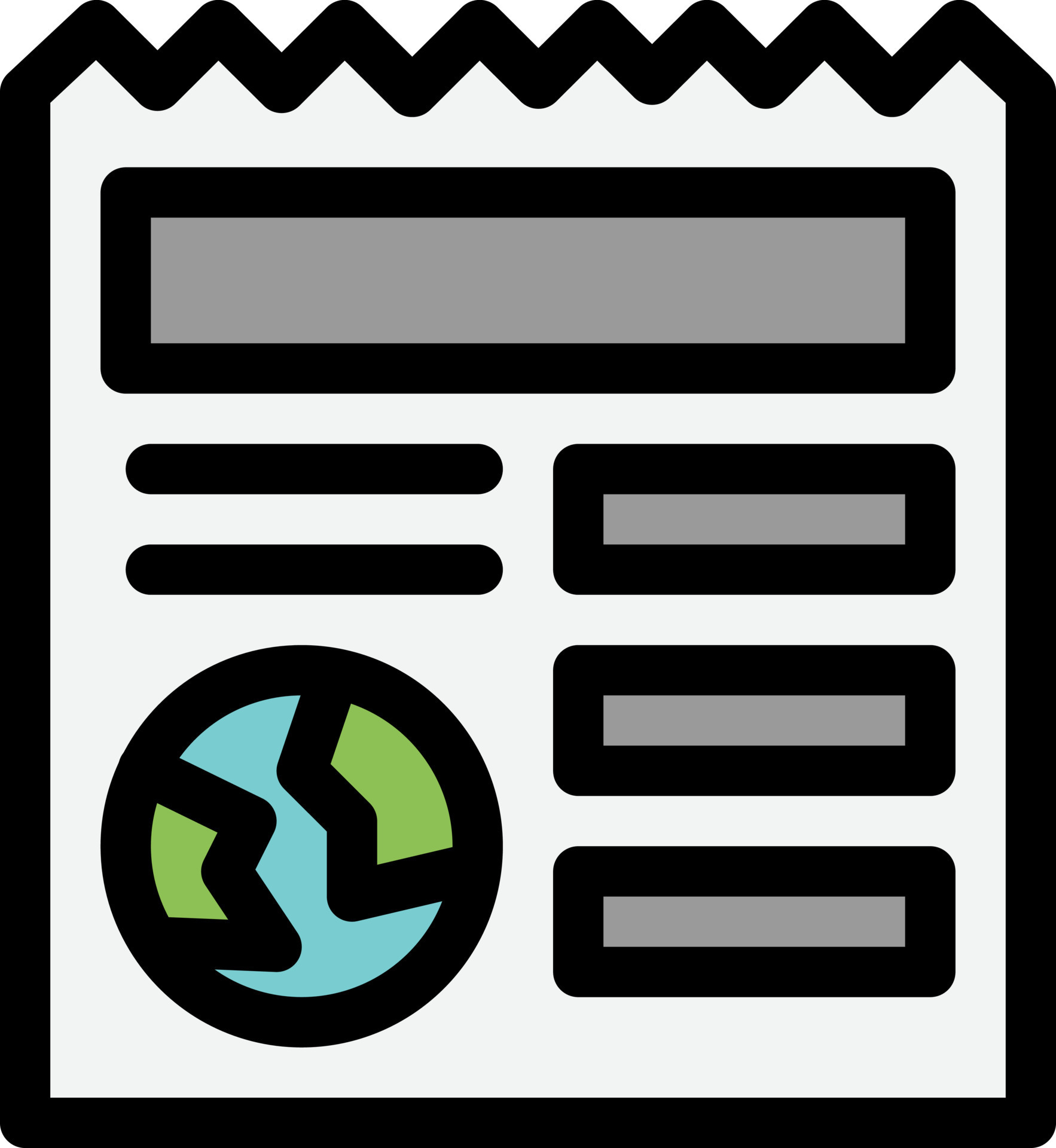 Basic Document Globe Ui Flat Color Icon Vector Icon Banner Template 17969146 Vector Art At Vecteezy