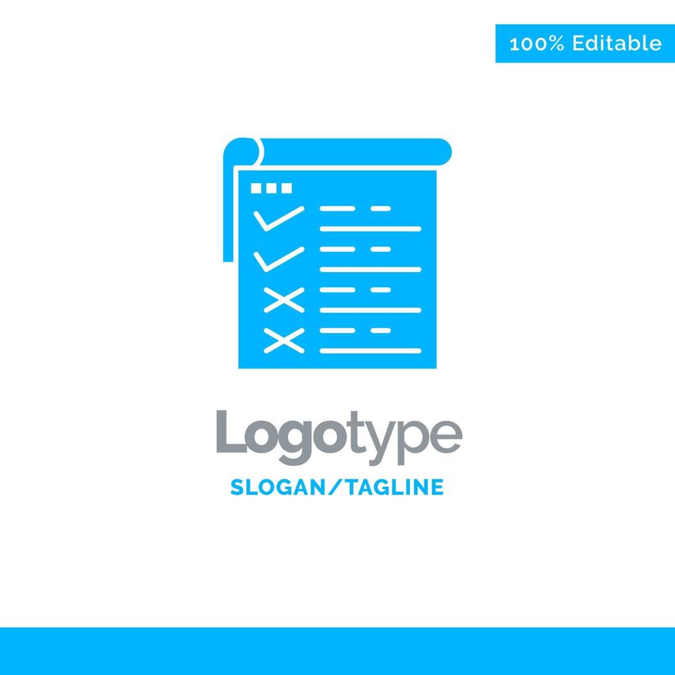 Checklist Testing Report Qa Blue Business Logo Template 17972181 Vector ... Checklist Testing Report Qa Blue Business Logo Template 17972181 Vector ...