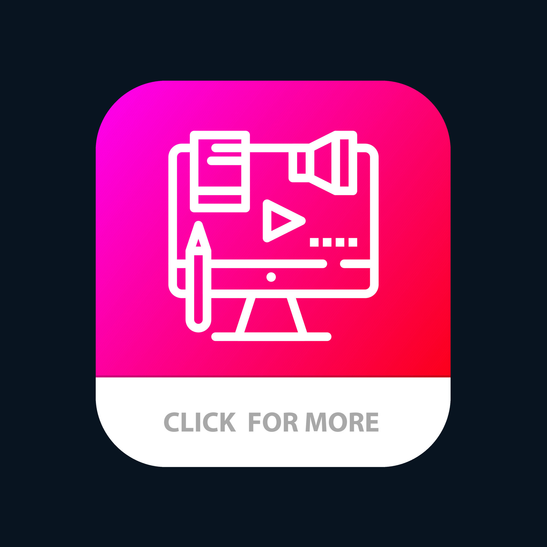 Business Content Copyright Digital Law Mobile App Button Android And Ios Line Version 17972529