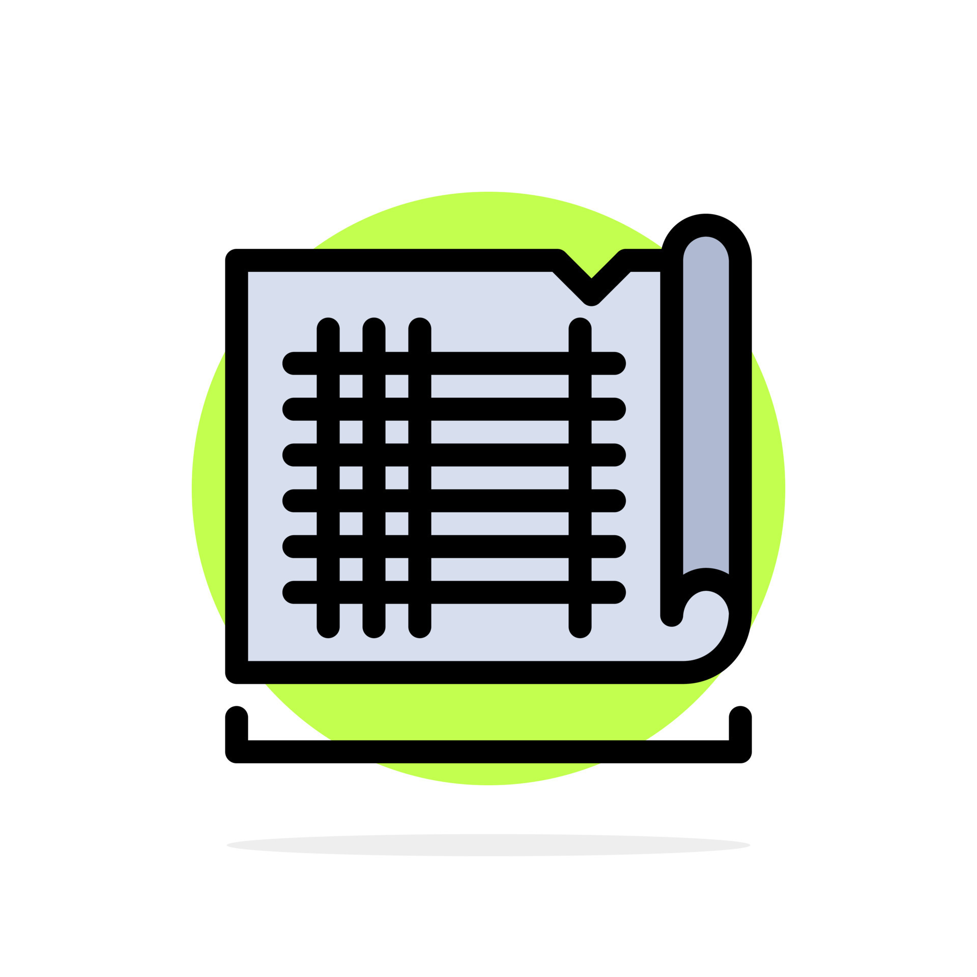 Construction Drafting House Map Abstract Circle Background Flat Color Icon 17972764 Vector Art