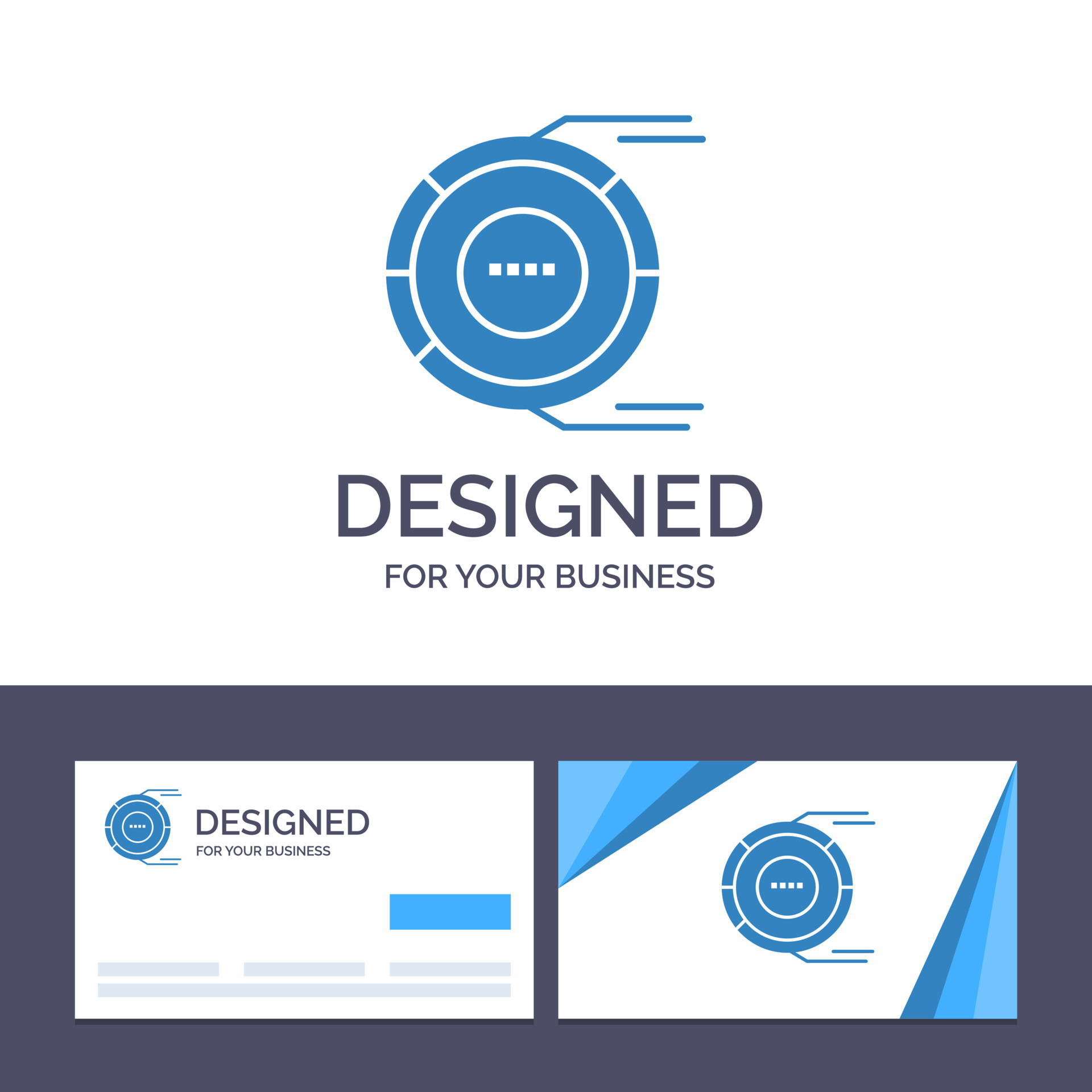 Creative Business Card and Logo template Allocation Analysis Diagram ... Creative Business Card and Logo template Allocation Analysis Diagram ...