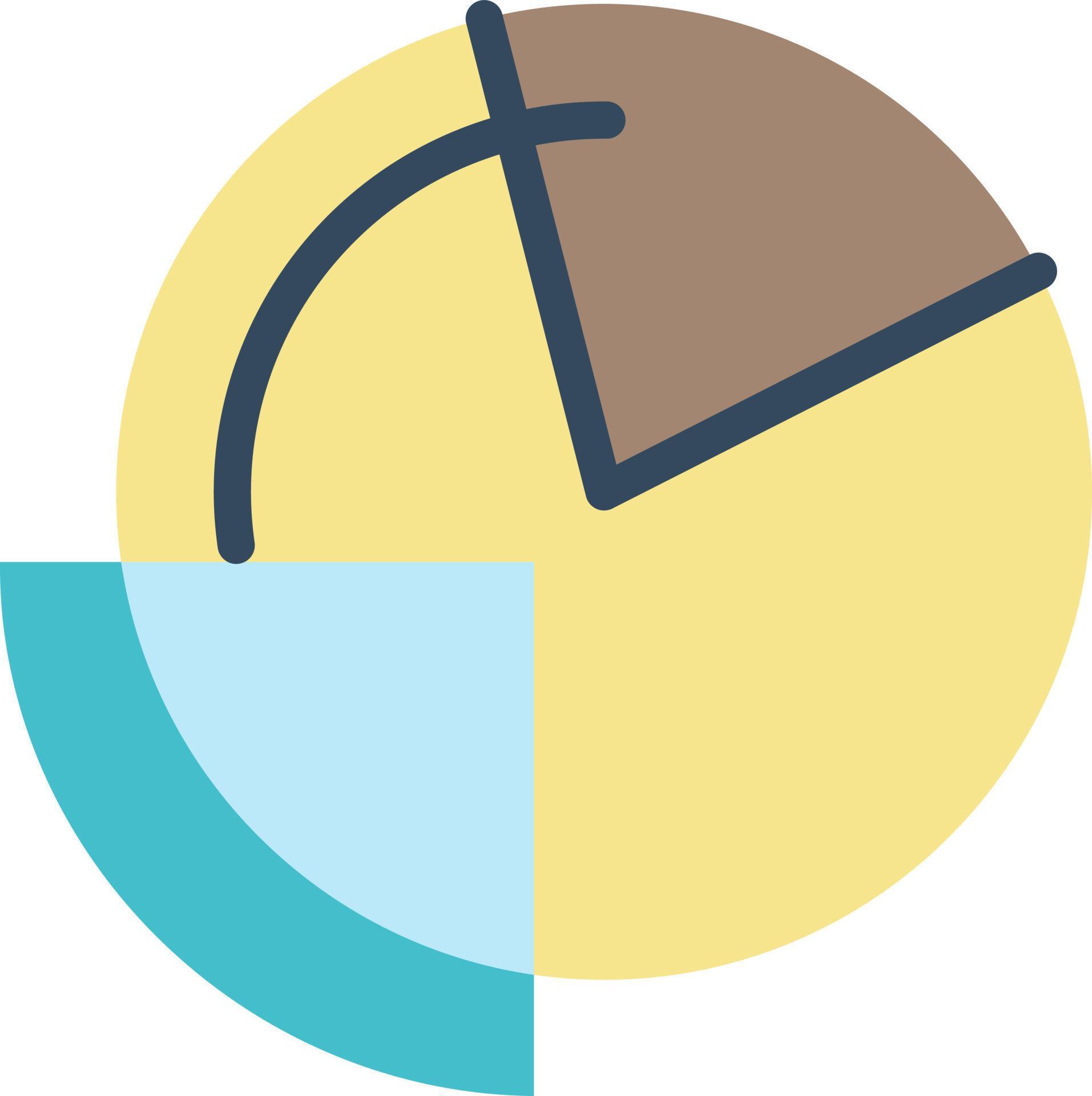 Analysis Chart Data Diagram Monitoring Flat Color Icon Vector Icon Banner Template 17974212
