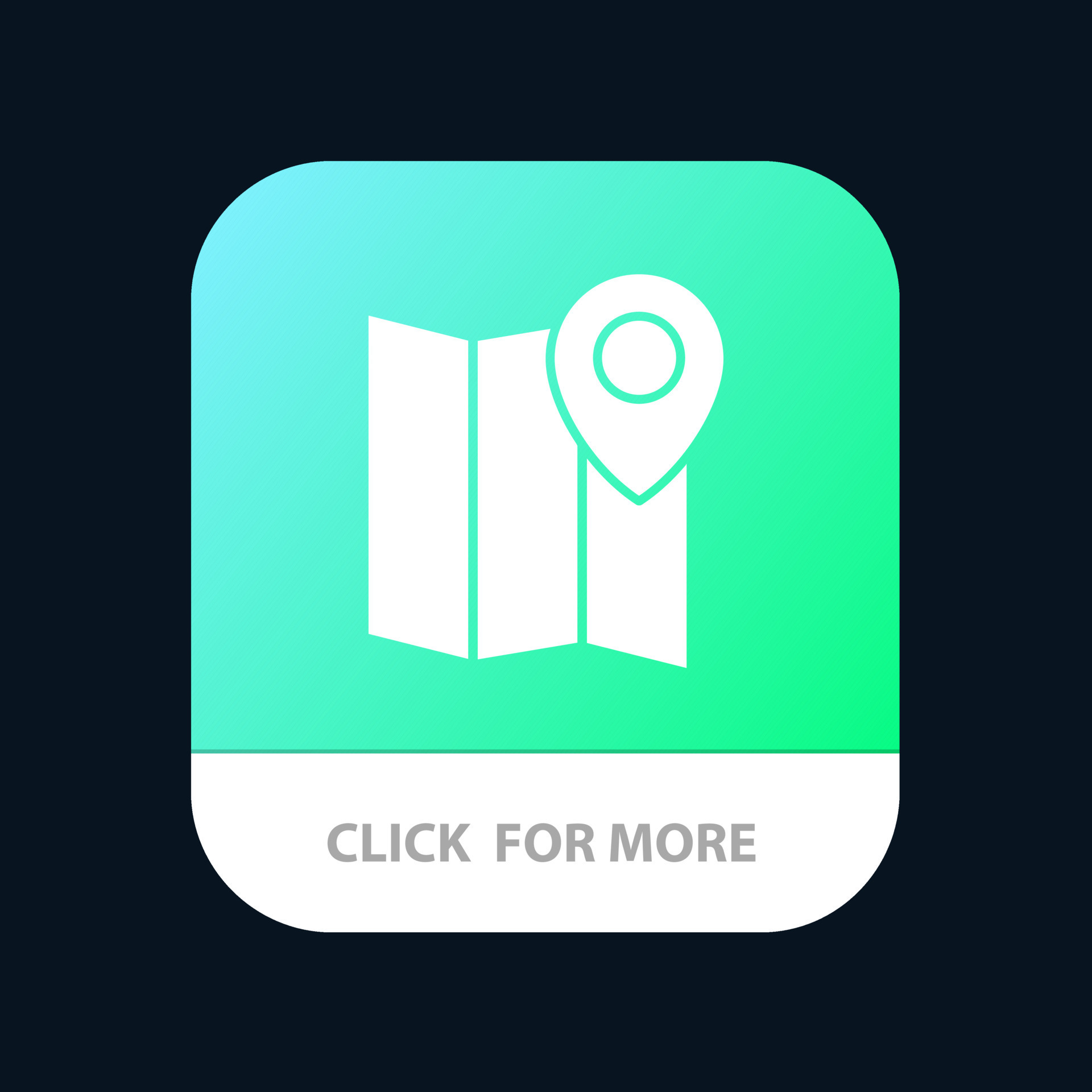 Location Map Marker Pin Mobile App Button Android And Ios Glyph Version 17974404 Vector Art At