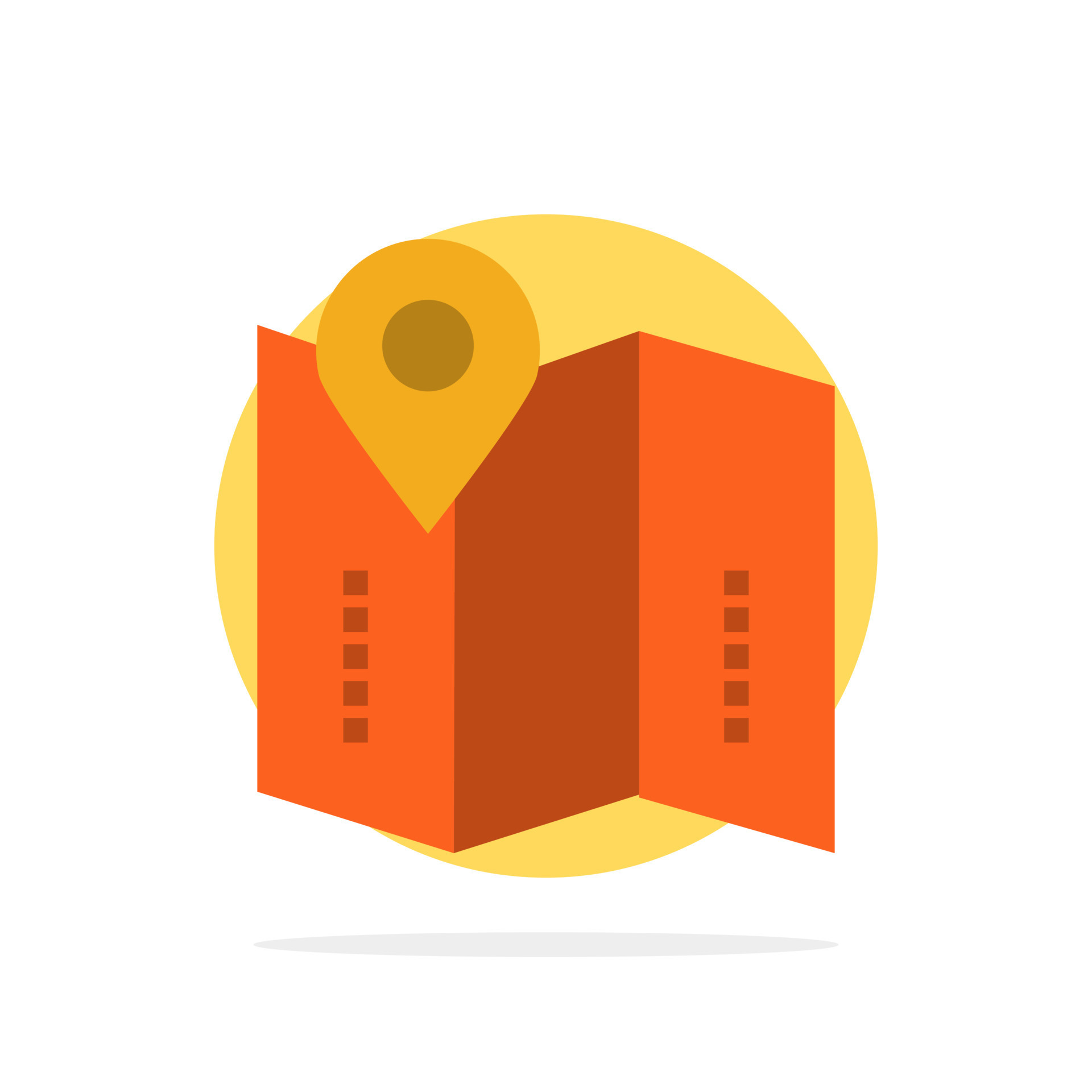 Map Location Directions Location Abstract Circle Background Flat Color