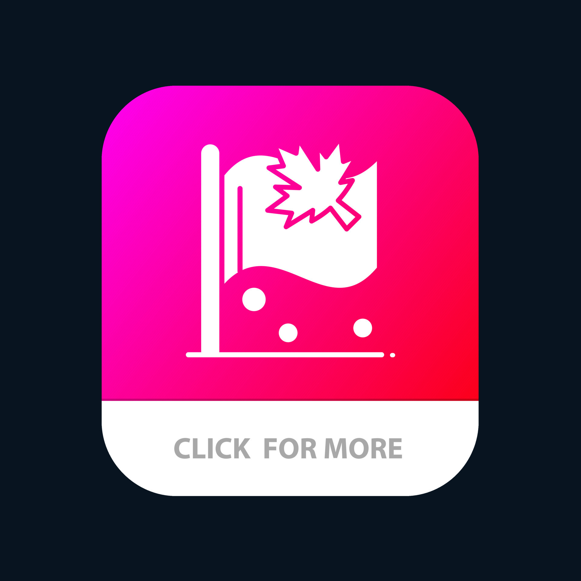 Flag Canada Leaf Sign Mobile App Button Android And IOS Glyph Version flag-canada-leaf-sign-mobile-app-button-android-and-ios-glyph-version
