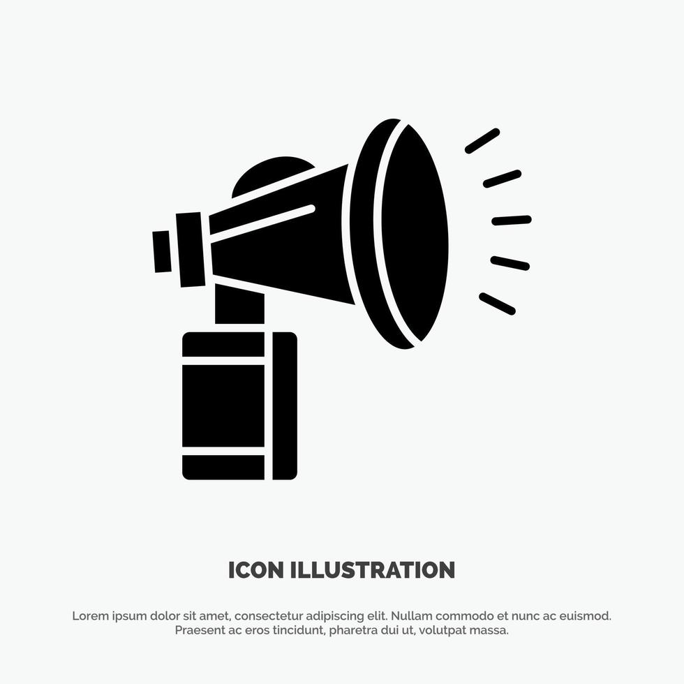 Air Attribute Can Fan Horn solid Glyph Icon vector 17977974 Vector Art ... Air Attribute Can Fan Horn solid Glyph Icon vector 17977974 Vector Art ...