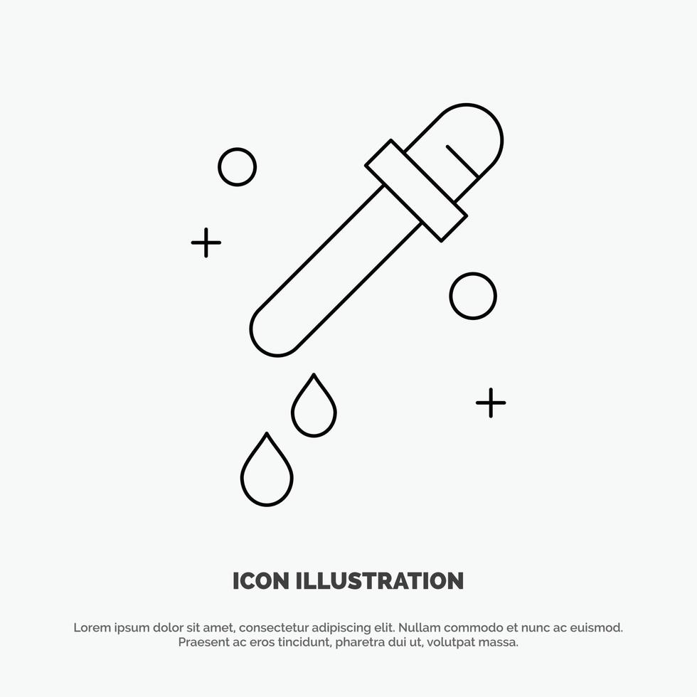 Dropper Pipette Science Line Icon Vector 17986792 Vector Art at Vecteezy Dropper Pipette Science Line Icon Vector 17986792 Vector Art at Vecteezy