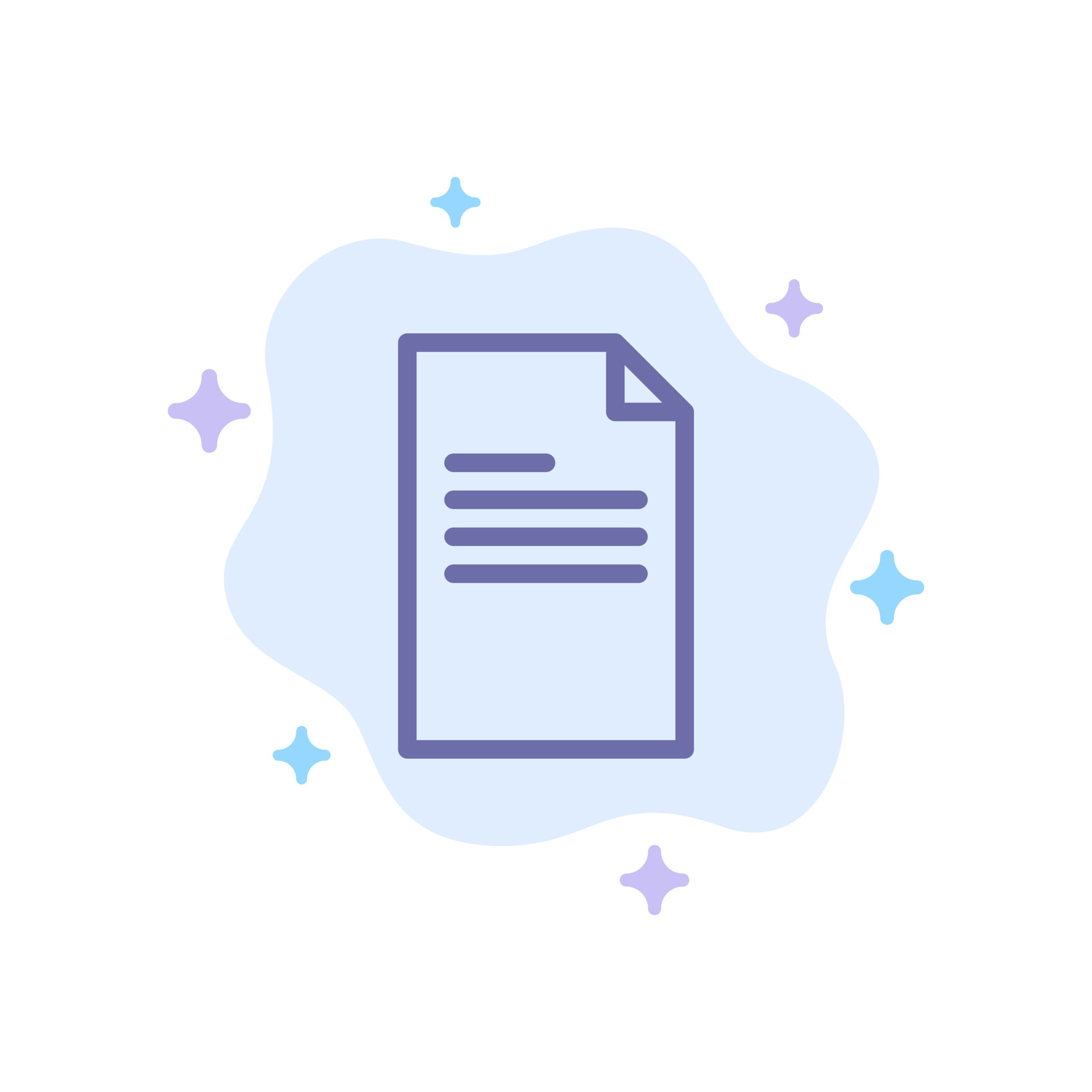 File Text Data Report Blue Icon on Abstract Cloud Background 17988373 ...