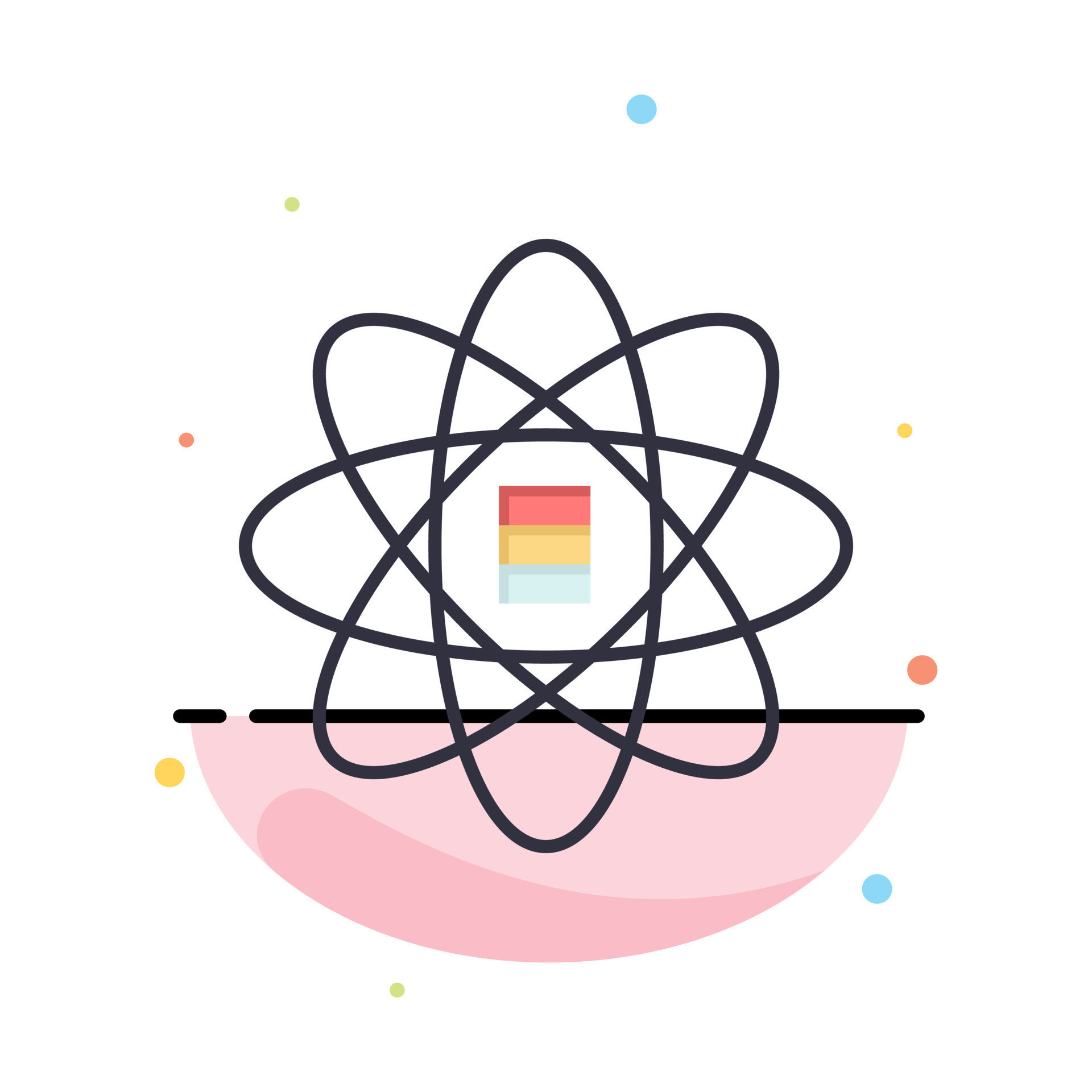 Data Science Data Science Dollar Business Logo Template Flat Color ...