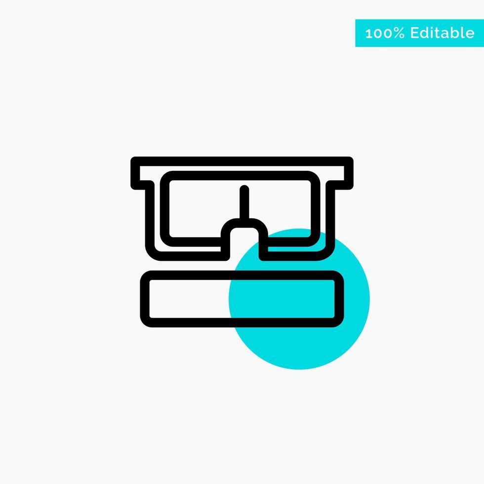 Virtual Glasses Medical Eye turquoise highlight circle point Vector ... Virtual Glasses Medical Eye turquoise highlight circle point Vector ...
