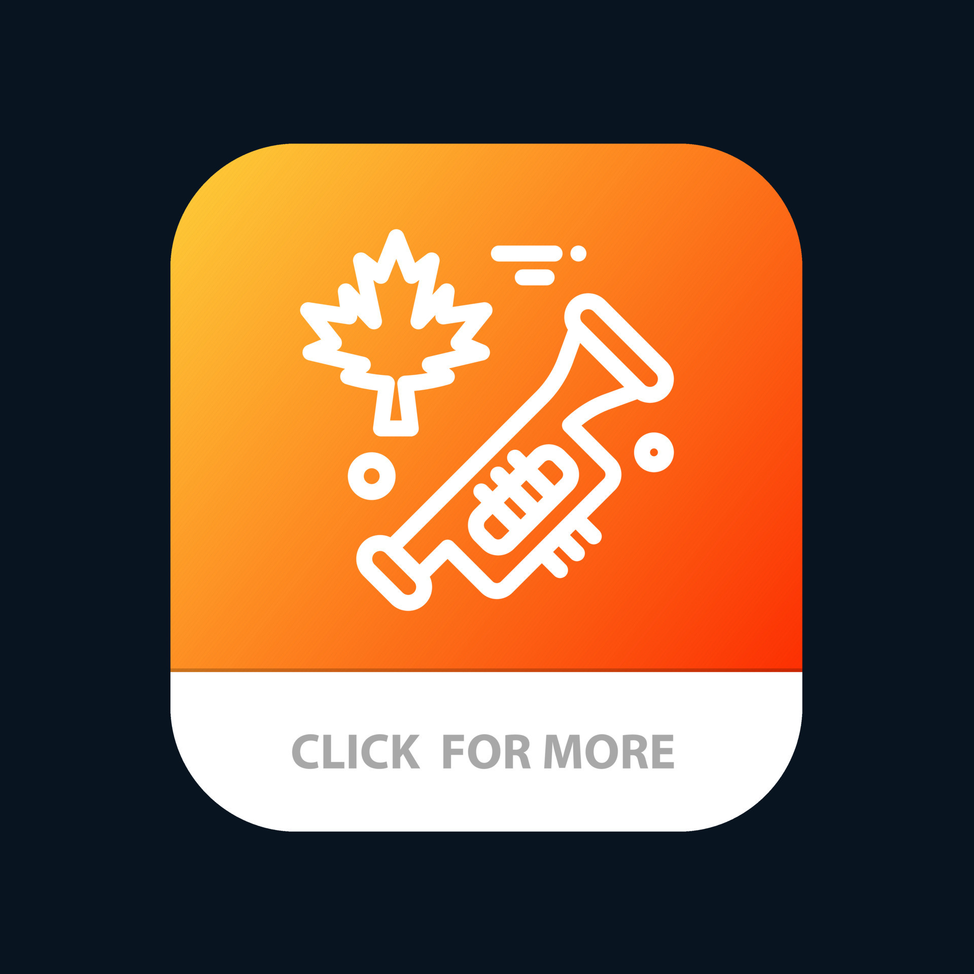Canada Speaker Laud Mobile App Button Android And Ios Line Version 18007075 Vector Art At Vecteezy