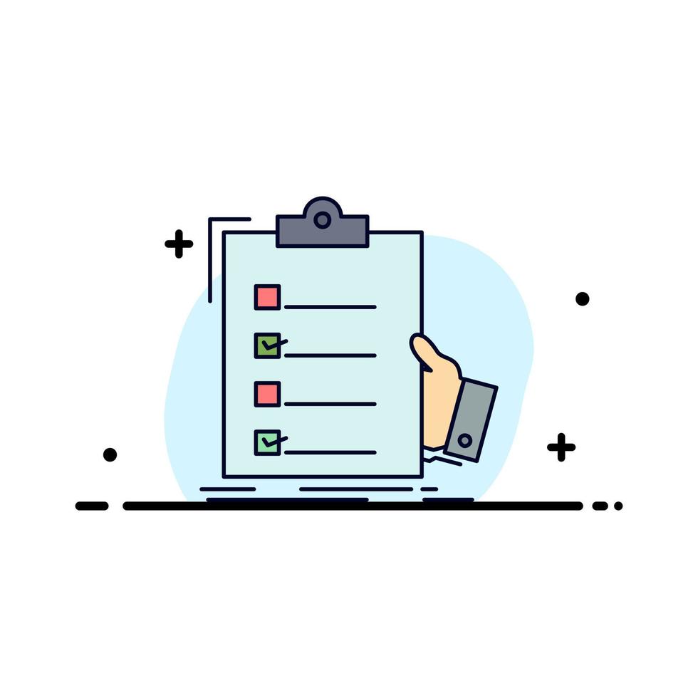 checklist check expertise list clipboard Flat Color Icon Vector ... checklist check expertise list clipboard Flat Color Icon Vector ...