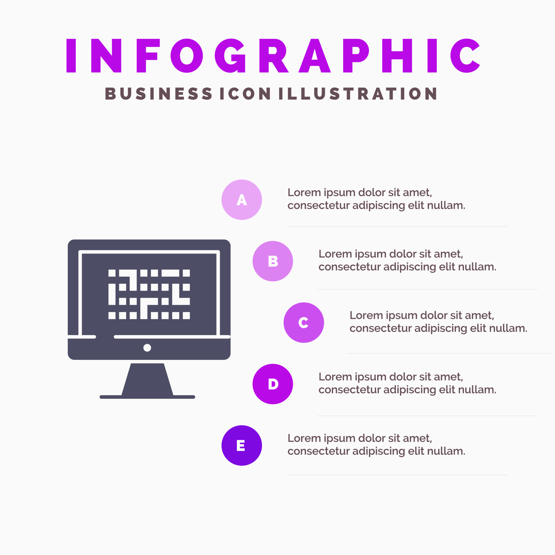 Cryptography Data Ddos Encryption Information Problem Solid Icon Infographics 5 Steps