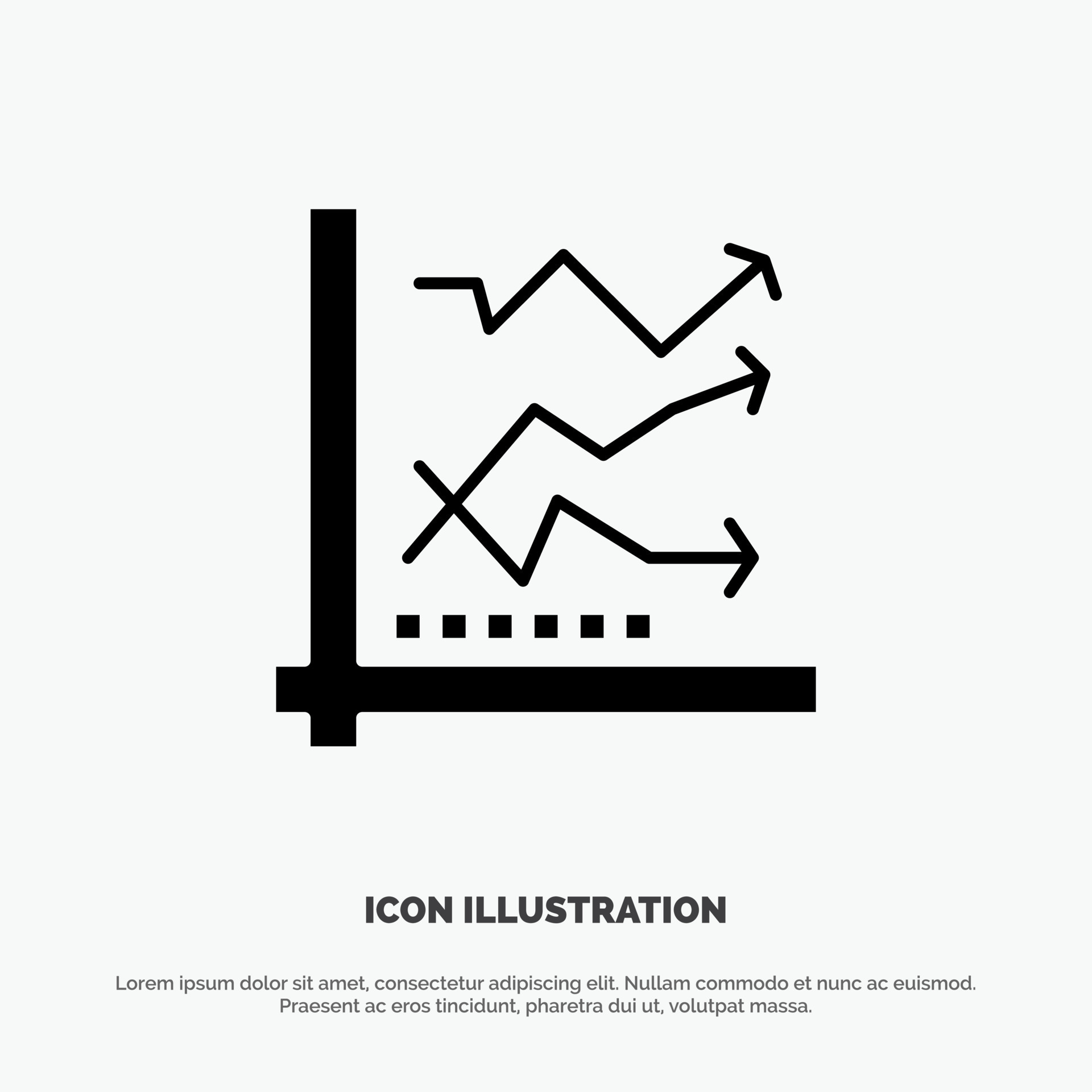 Graph Analysis Analytic Analytics Chart Data solid Glyph Icon vector 18021708 Vector Art at Vecteezy
