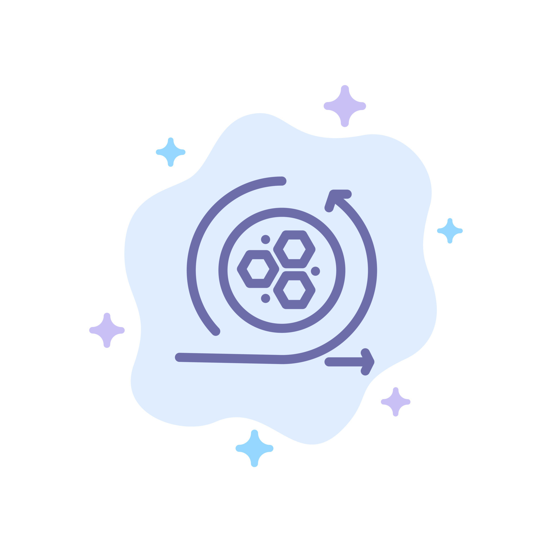 Modeling Api Modeling Science Blue Icon On Abstract Cloud Background 18022084 Vector Art At Vecteezy