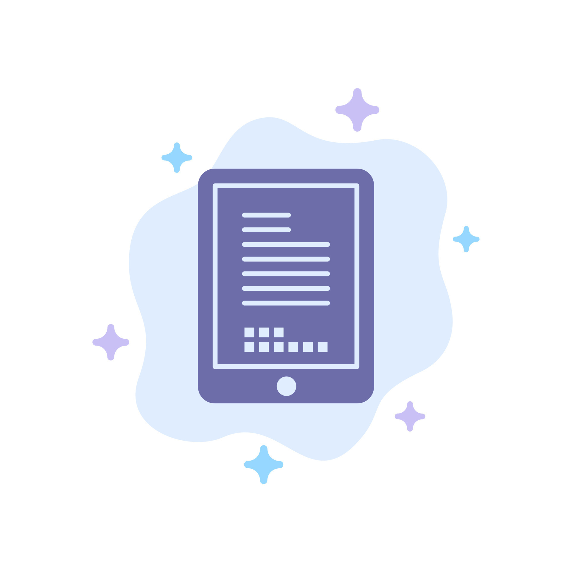 Mobile Coding Hardware Cell Blue Icon On Abstract Cloud Background 18023103 Vector Art At Vecteezy