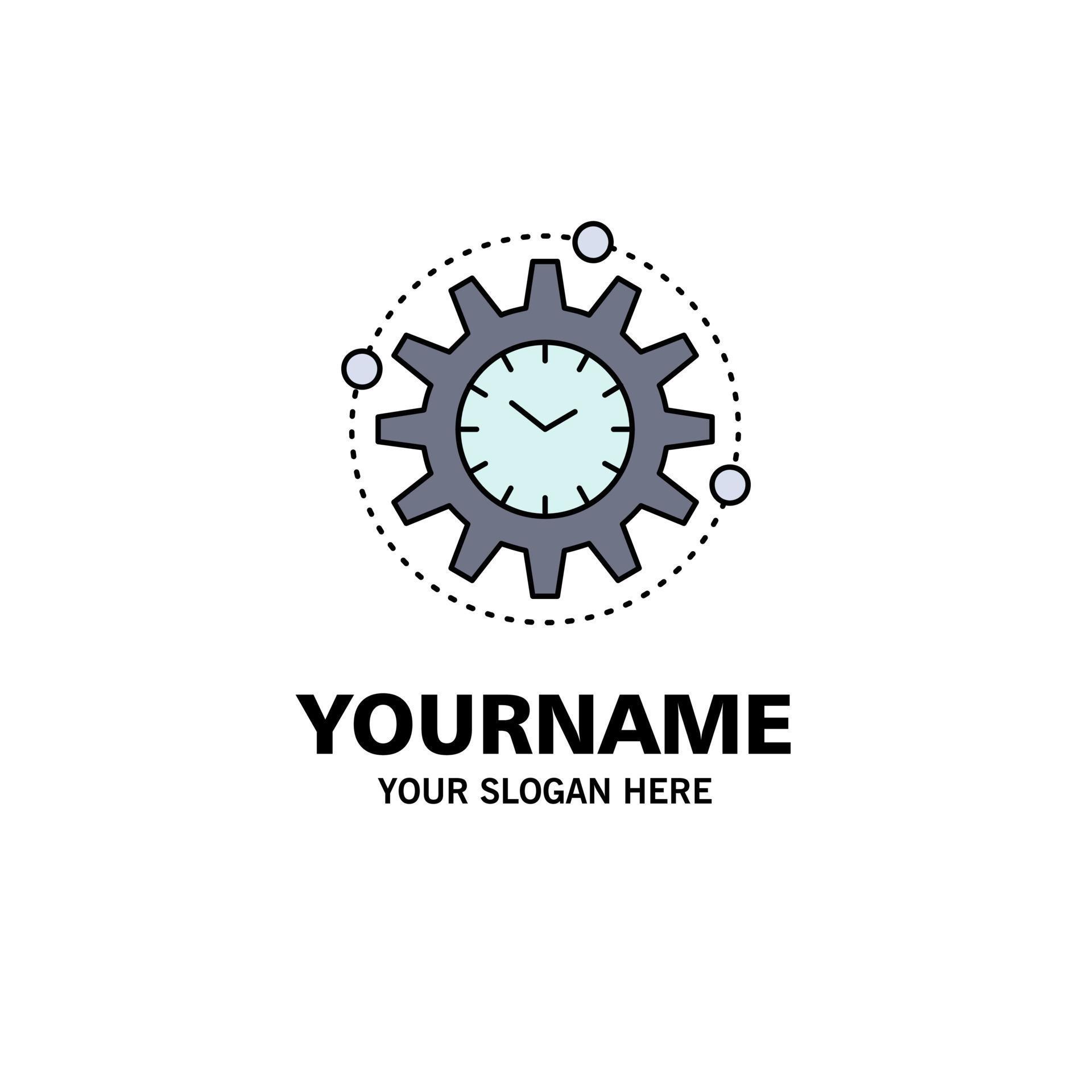 Efficiency Management Processing Productivity Project Flat Color Icon