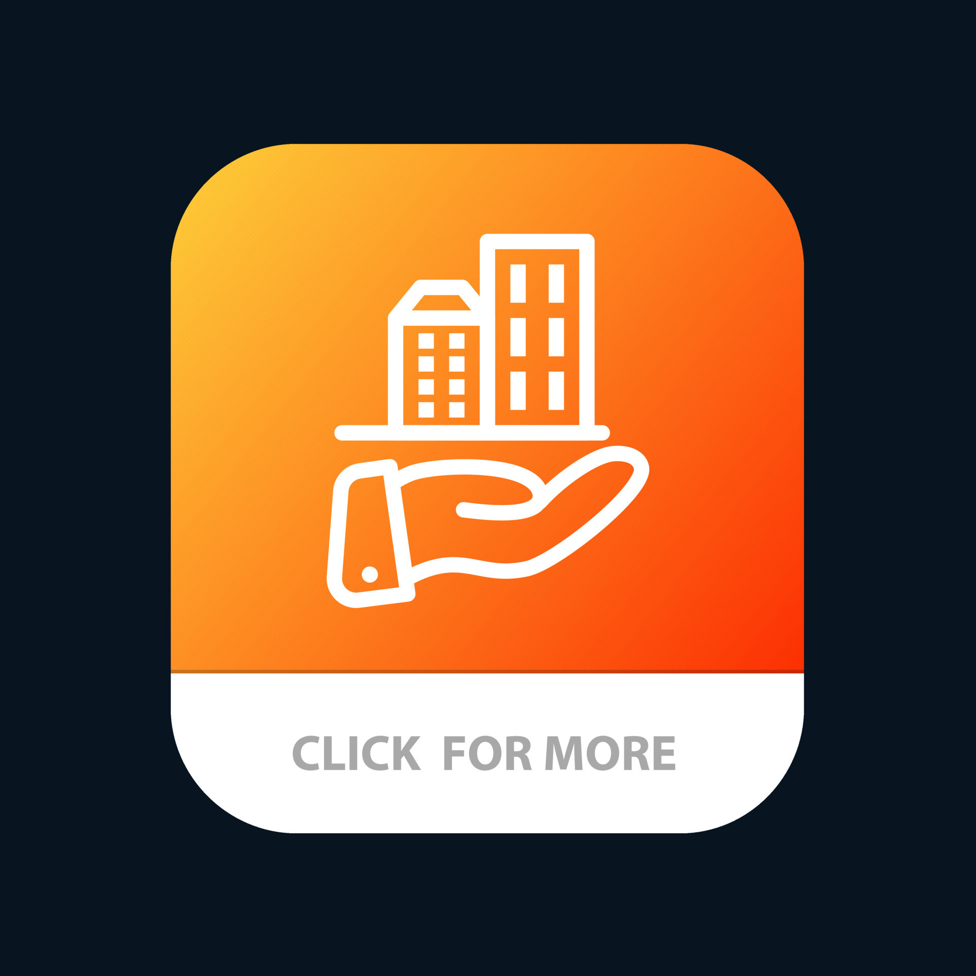 Architecture Business Modern Sustainable Mobile App Button Android And