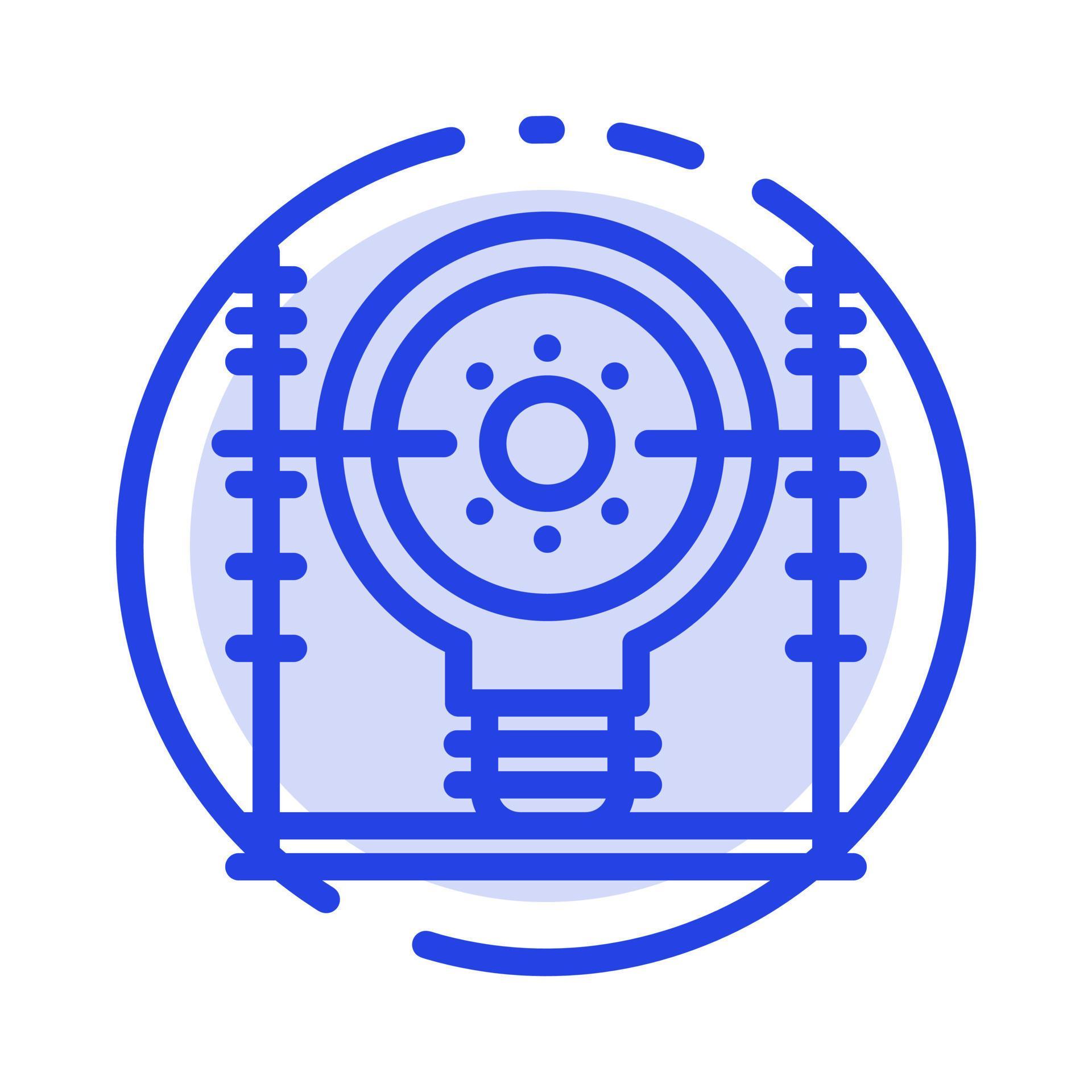 Define Energy Engineering Generation Power Blue Dotted Line Line Icon 18027879 Vector Art At