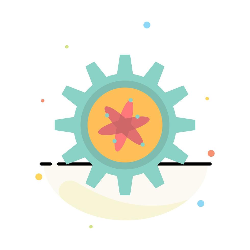 Experiment Gear Setting Lab Abstract Flat Color Icon Template 18028568 Vector Art at Vecteezy