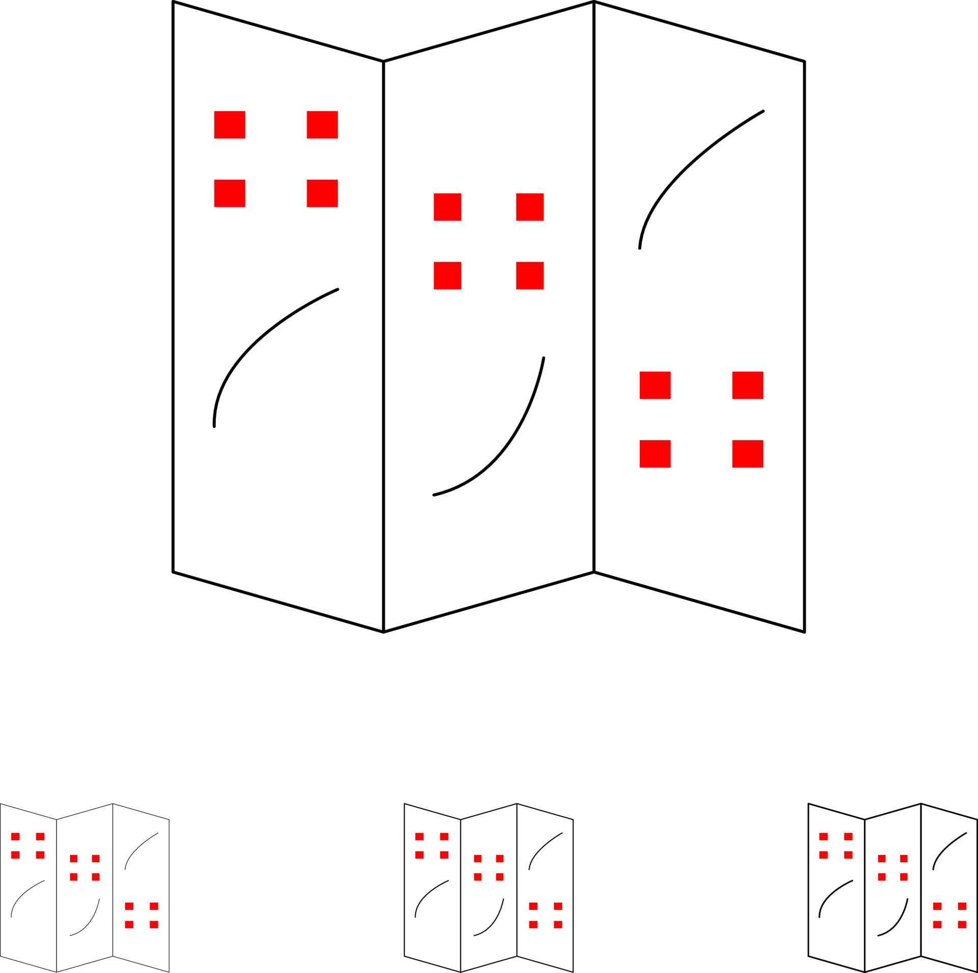 Map Navigation Location Bold And Thin Black Line Icon Set 18029477