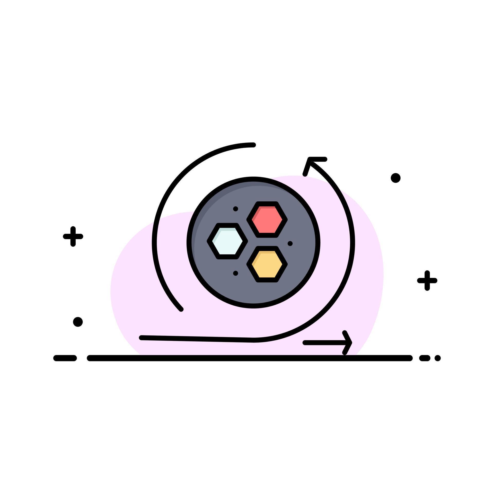 Modeling Api Modeling Science Business Logo Template Flat Color 18032763 Vector Art At Vecteezy