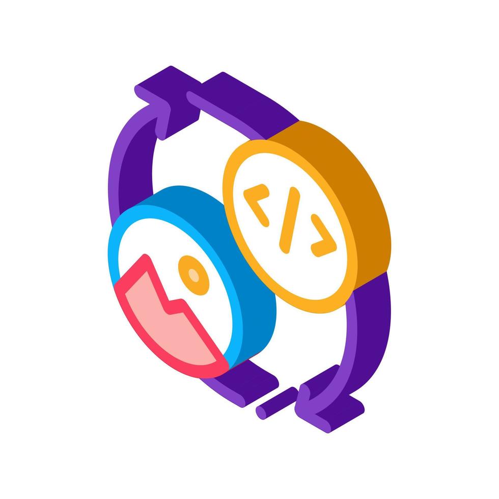 picture programming code isometric icon vector illustration 18034371 ... picture programming code isometric icon vector illustration 18034371 ...