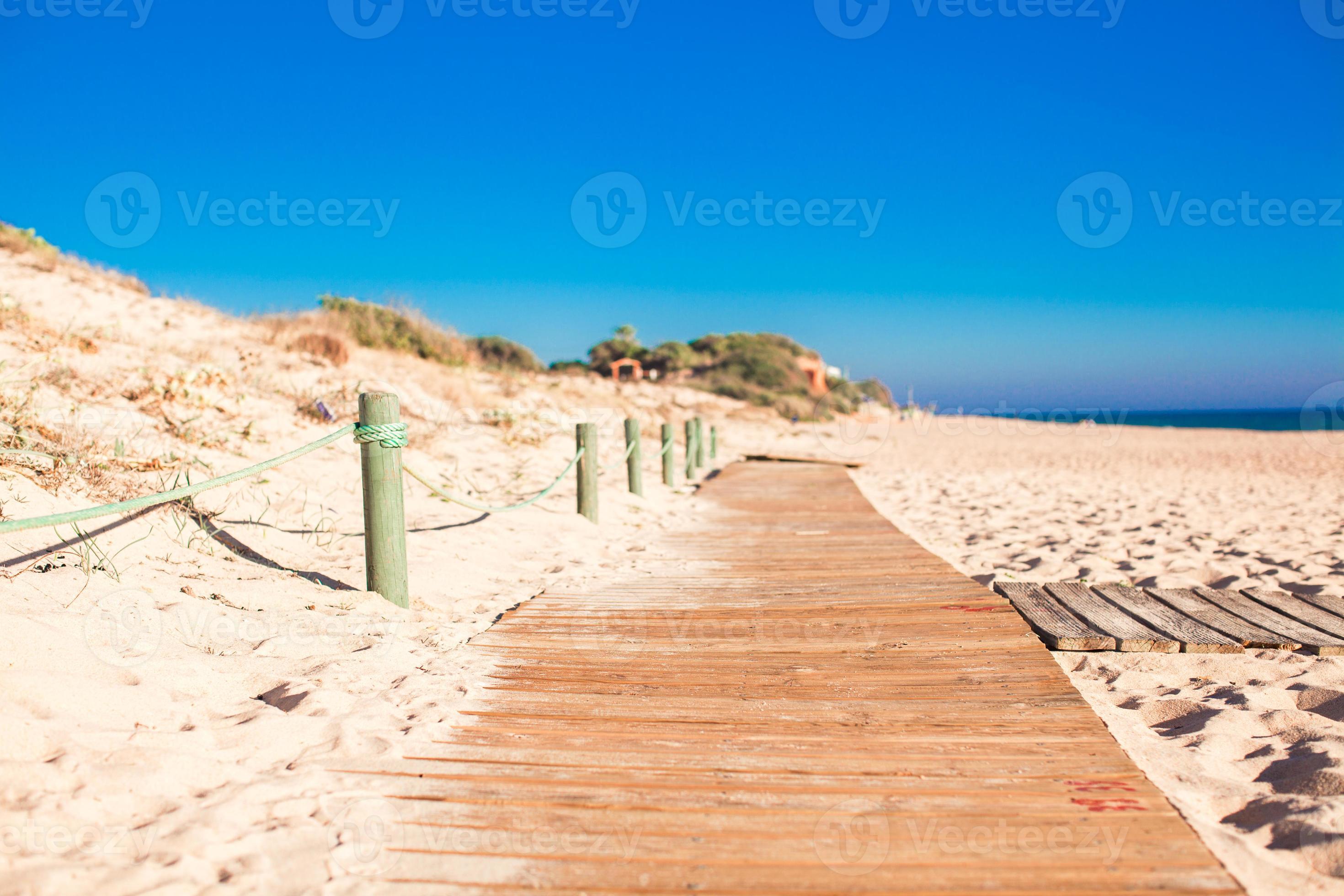 Close-up view of a wood board walk in the beach 18055542 Stock Photo at ... Close-up view of a wood board walk in the beach 18055542 Stock Photo at ...