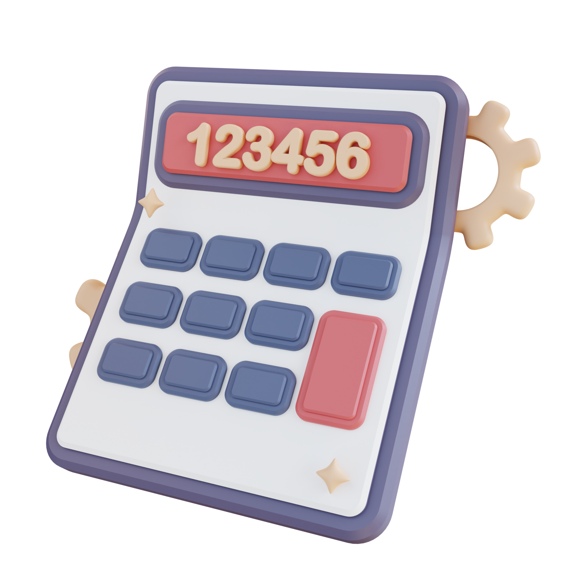 3D Illustration Financial Calculator Settings 18244200 PNG 3d-illustration-financial-calculator-settings-18244200-png