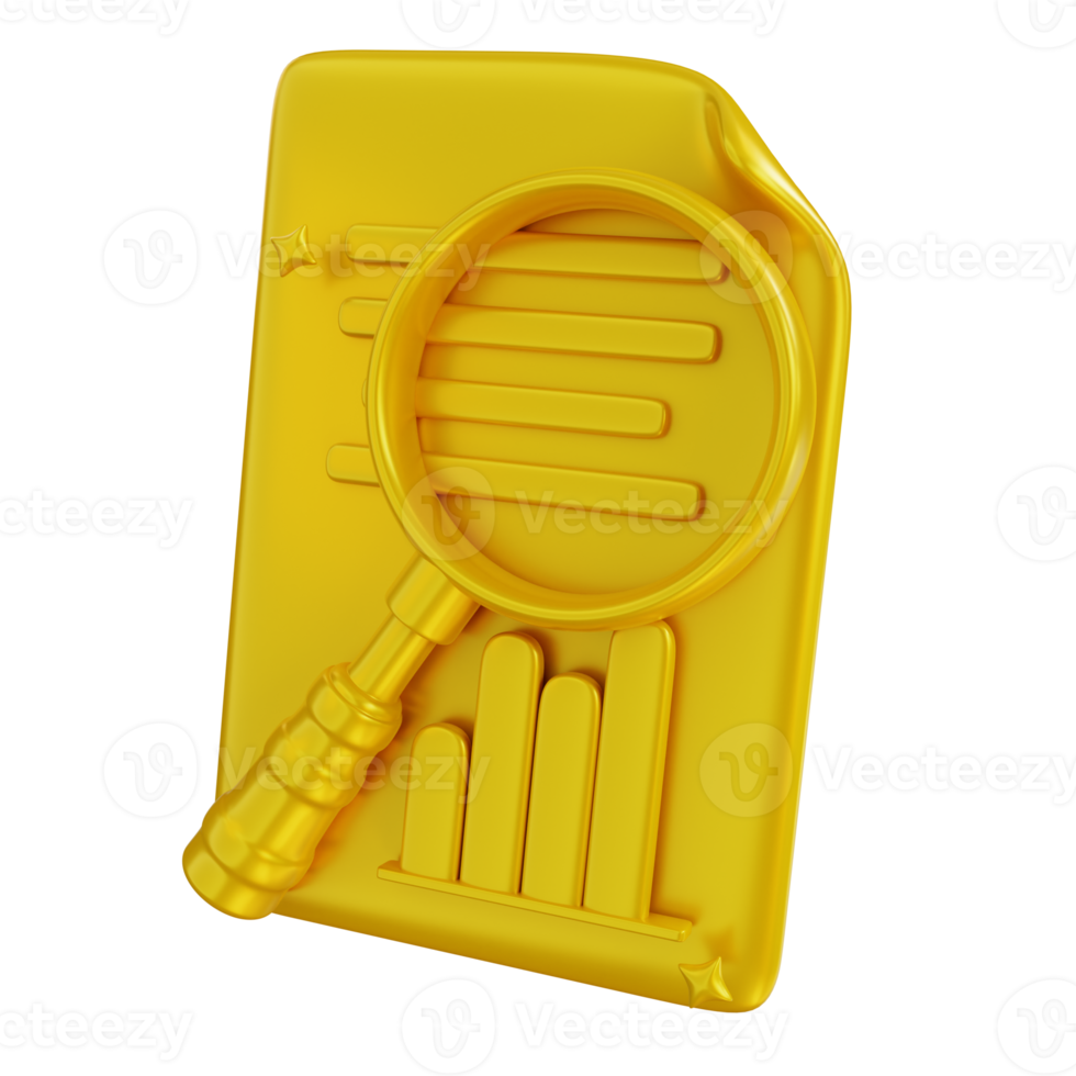 Free 3d illustration golden data analysis document 18244642 PNG with ... Free 3d illustration golden data analysis document 18244642 PNG with ...