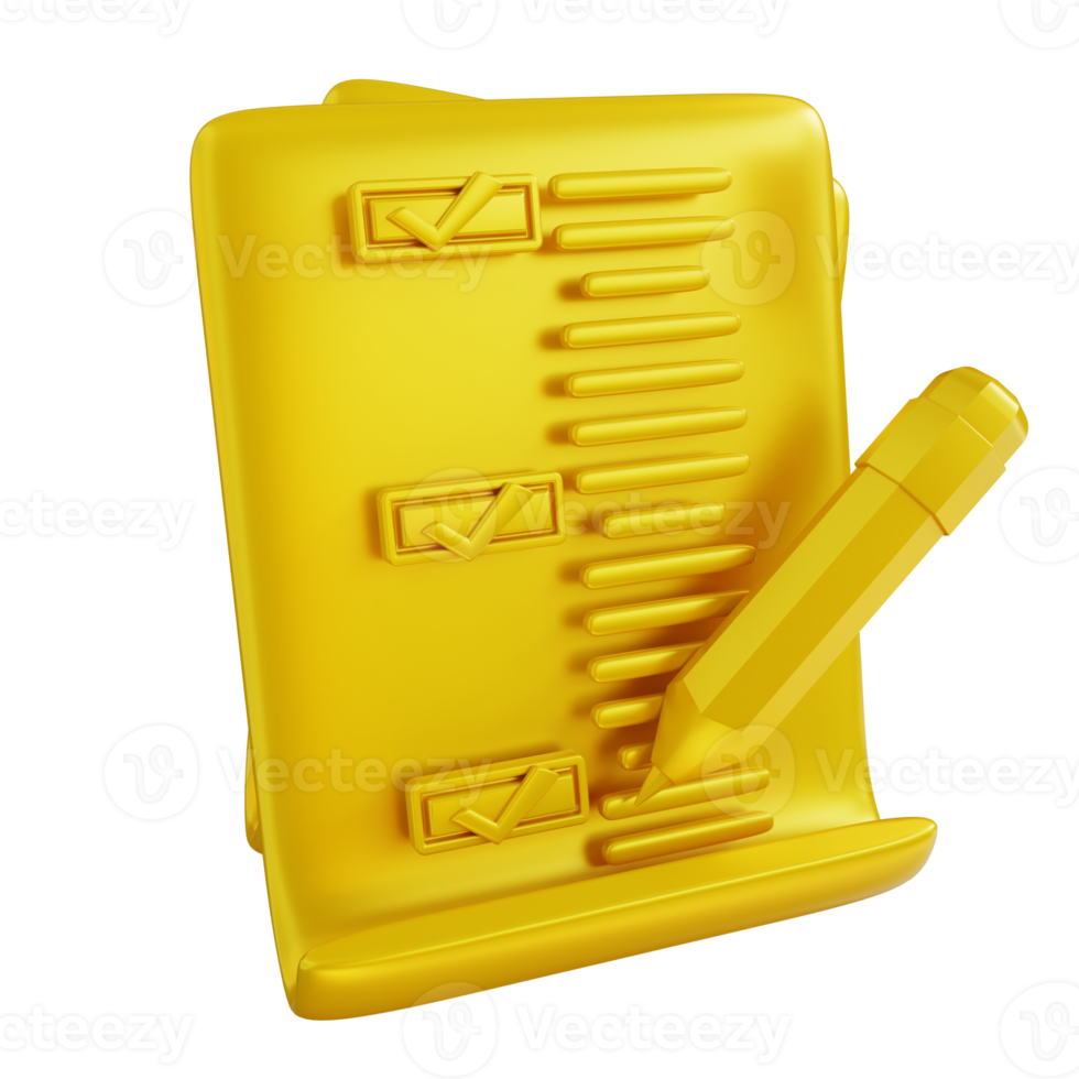 3d illustration writing schedule 18244881 PNG 3d illustration writing schedule 18244881 PNG