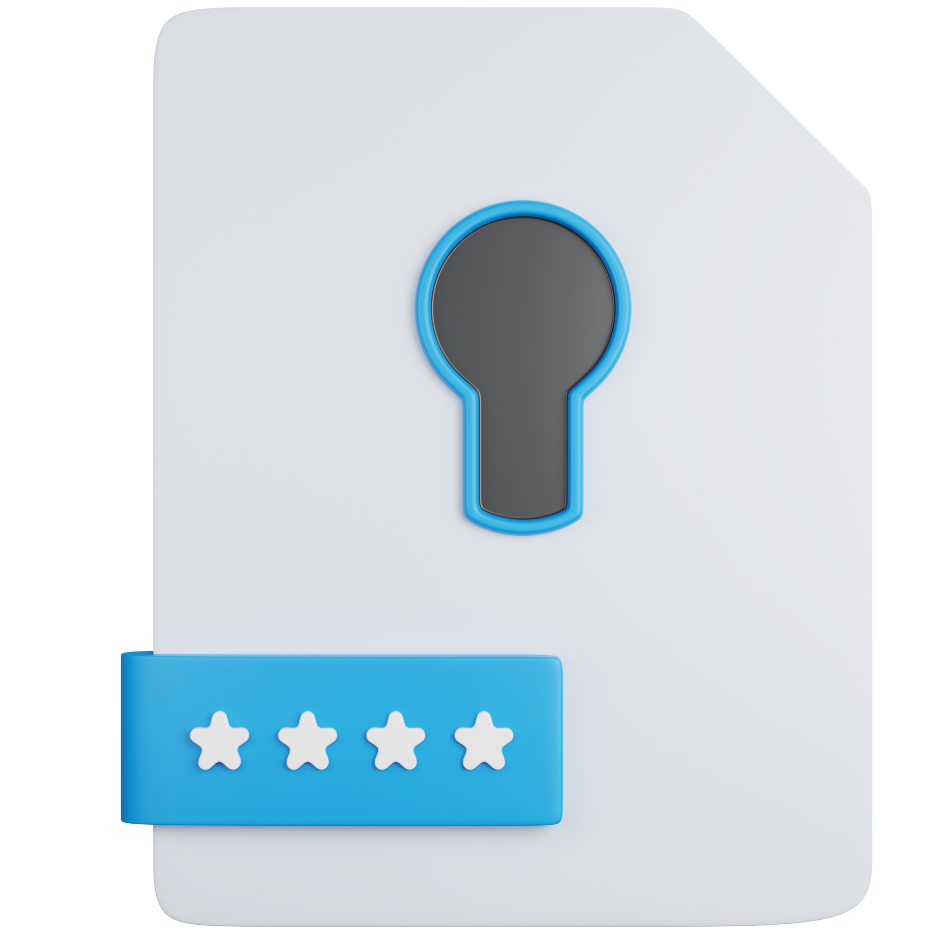 3d rendering locked files isolated 18249878 PNG 3d rendering locked files isolated 18249878 PNG