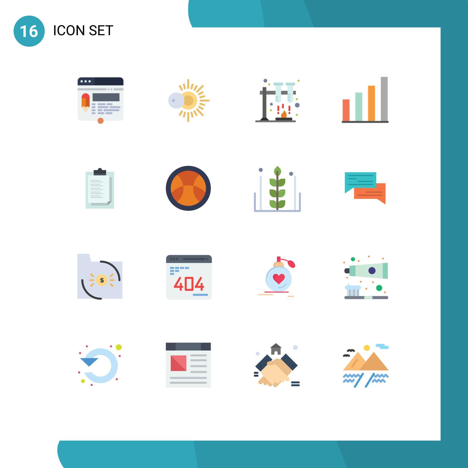 Set of 16 Commercial Flat Colors pack for result notepad chemistry user ...