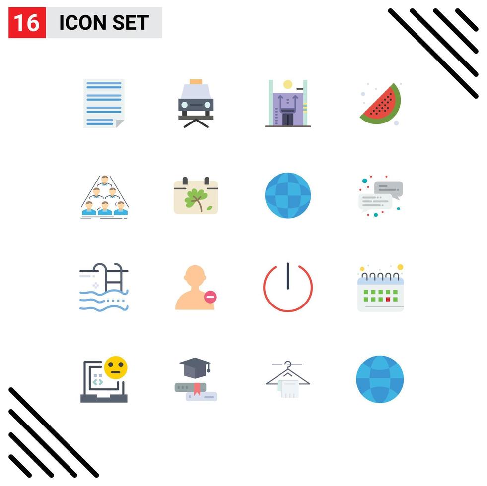 16 Universal Flat Colors Set For Web And Mobile Applications Build Food Performance Lemon