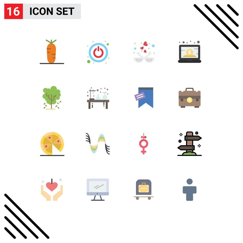 16 Universal Flat Colors Set For Web And Mobile Applications Apple Online Duck Management Dollar