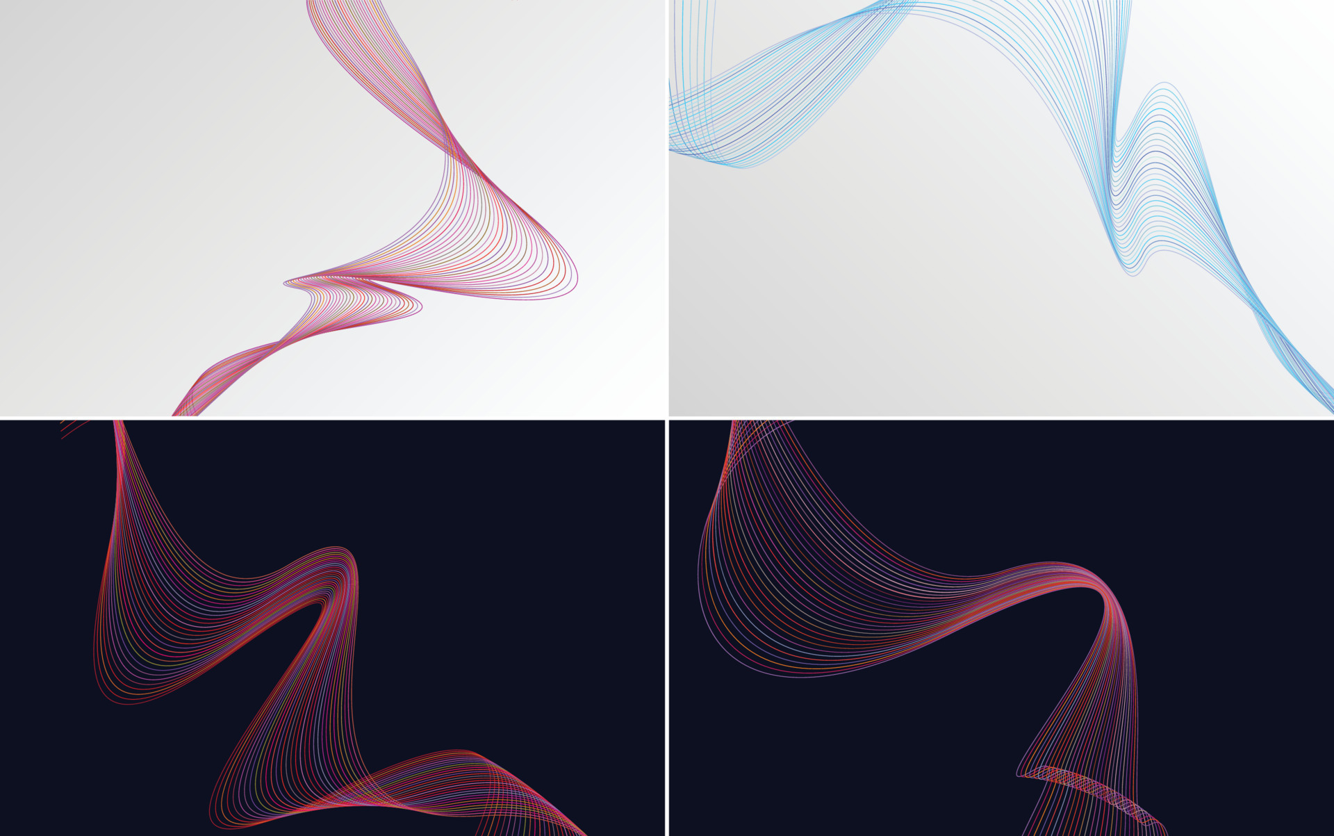 Use these vector backgrounds to create modern designs 18277297 Vector ...