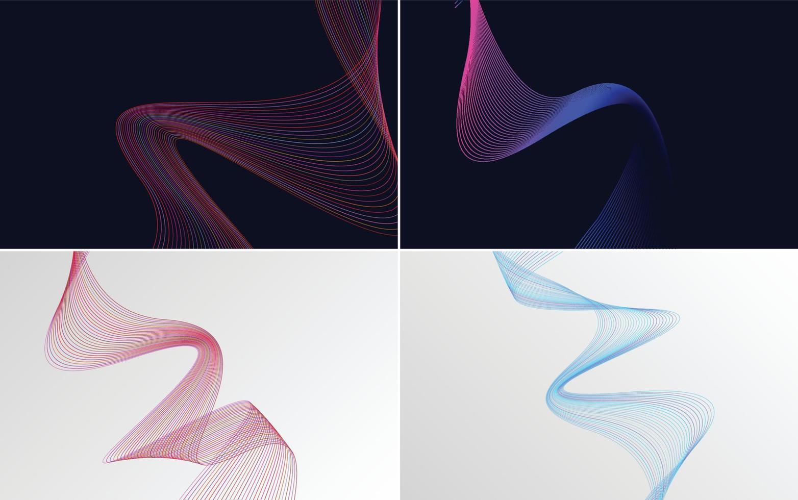 Add texture to your designs with this set of 4 vector backgrounds ...