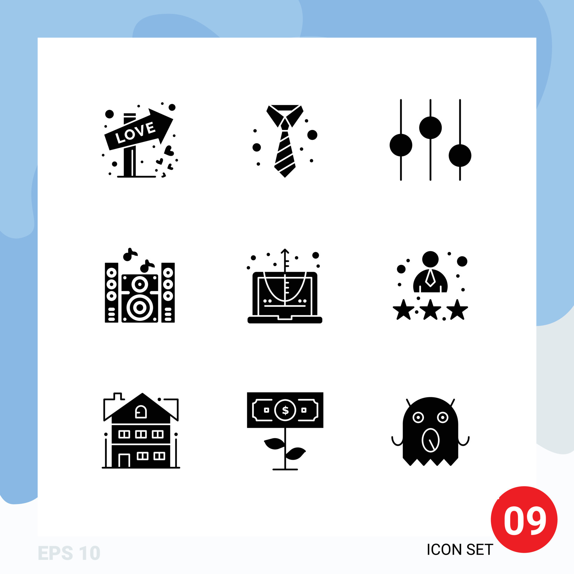 Set of 9 Modern UI Icons Symbols Signs for equation computer controls ...